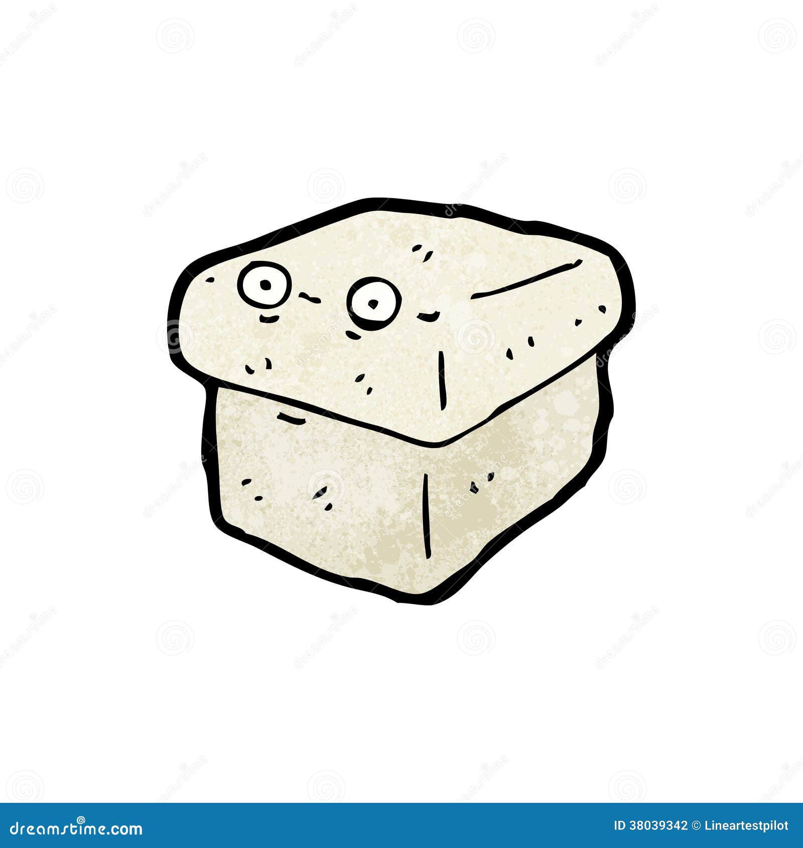 Cartoon old box stock vector. Illustration of happy, quirky - 38039342