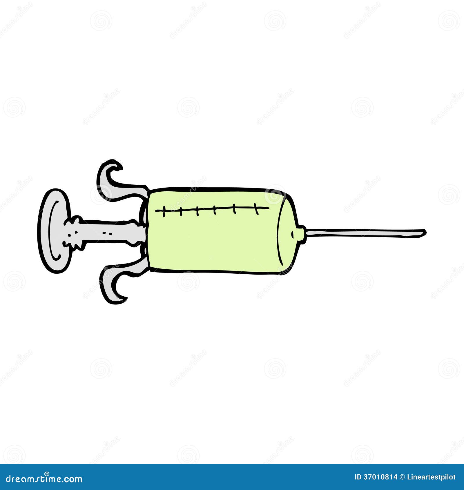 Cartoon Old Needle Vector Illustration | CartoonDealer.com #37010814