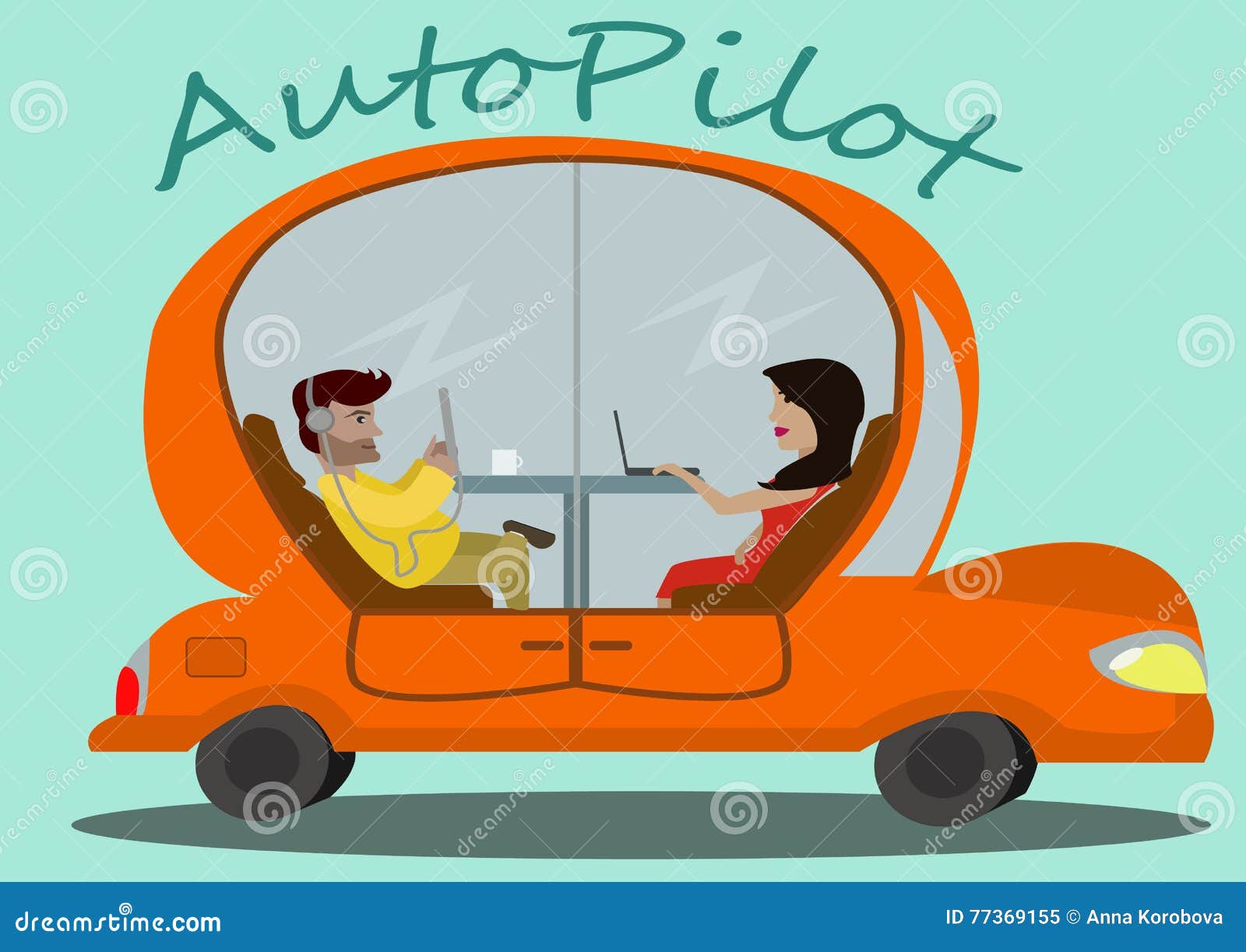 Passanger Jet Of Cartoon Design | CartoonDealer.com #85226765