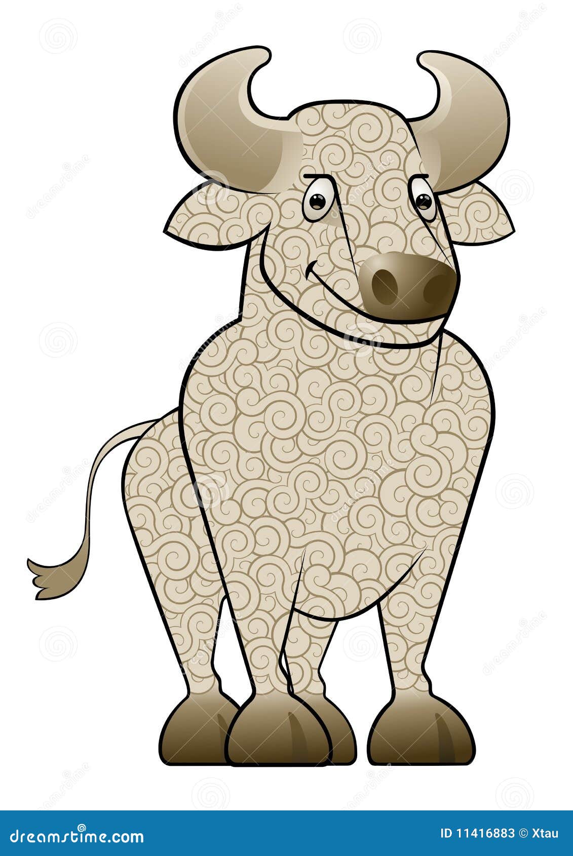 Cartoon Ox/Bull Stock Photos - Image: 11416883