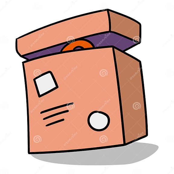 Cartoon package stock vector. Illustration of package - 259039666