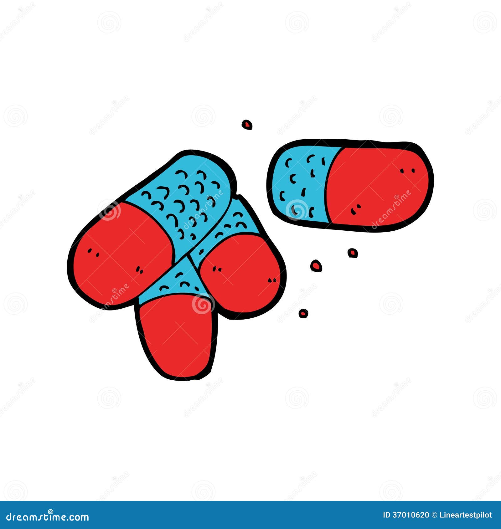 Cartoon painkillers stock vector. Illustration of cartoon - 37010620