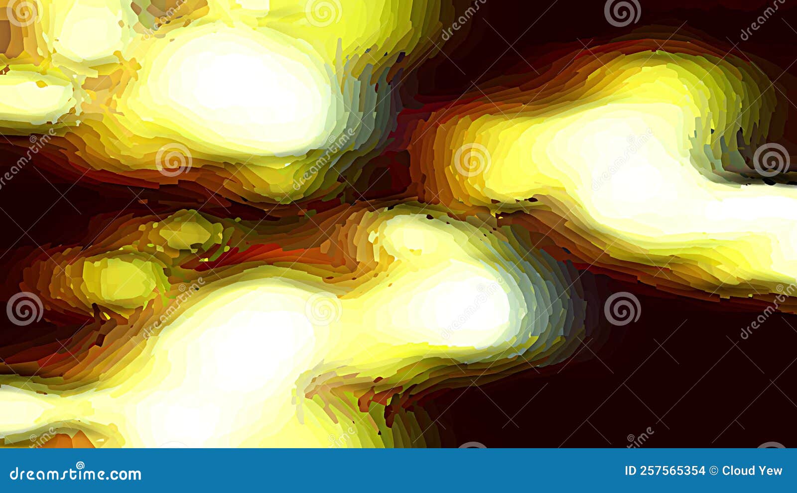 Cartoon Paint Soft Gradient Animation Pattern Stock Footage - Video of ...