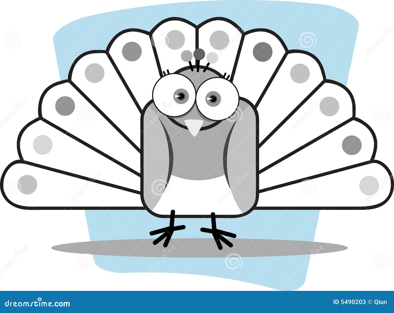 Cartoon Peacock. Dot To Dot Educational Game For Kids Stock Photography ...