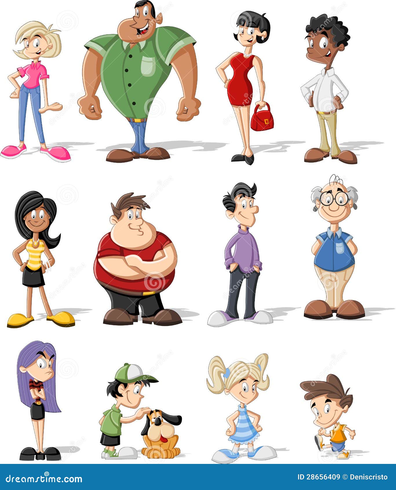 Cartoon People Characters Set Royalty Free Vector Image | atelier-yuwa ... Cartoon People Characters Set Royalty Free Vector Image | atelier-yuwa ...