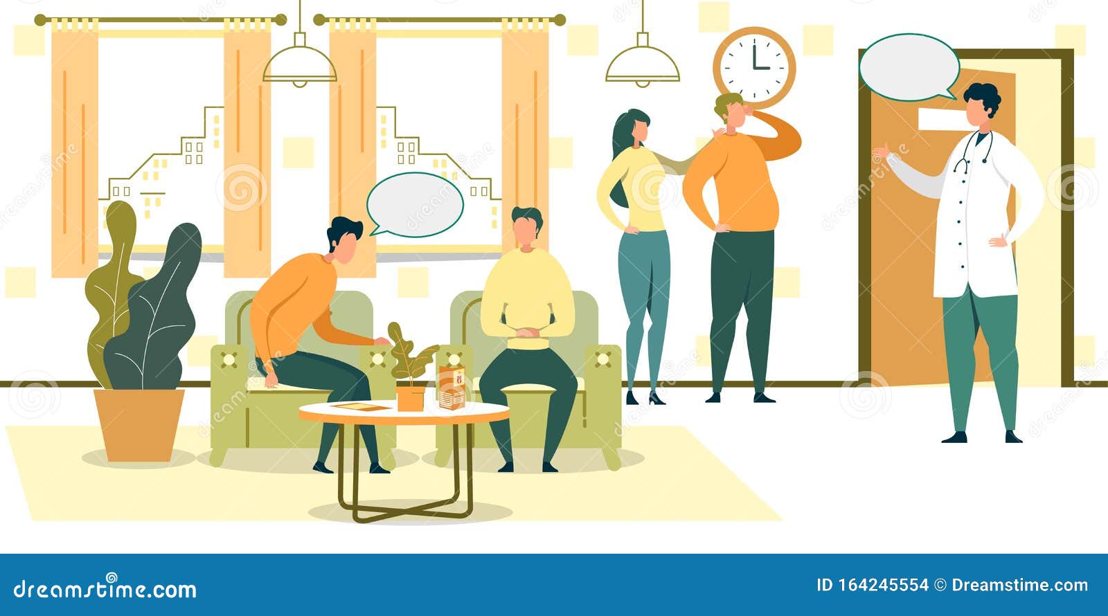 People Wait Stand In Row In Bank, Supermarket Or Atm. People Waiting In ... People Wait Stand In Row In Bank, Supermarket Or Atm. People Waiting In ...