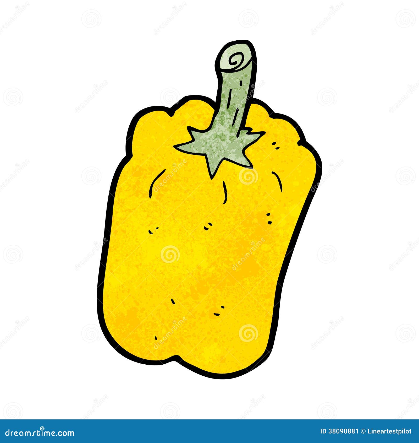 Cartoon pepper stock vector. Illustration of character - 38090881