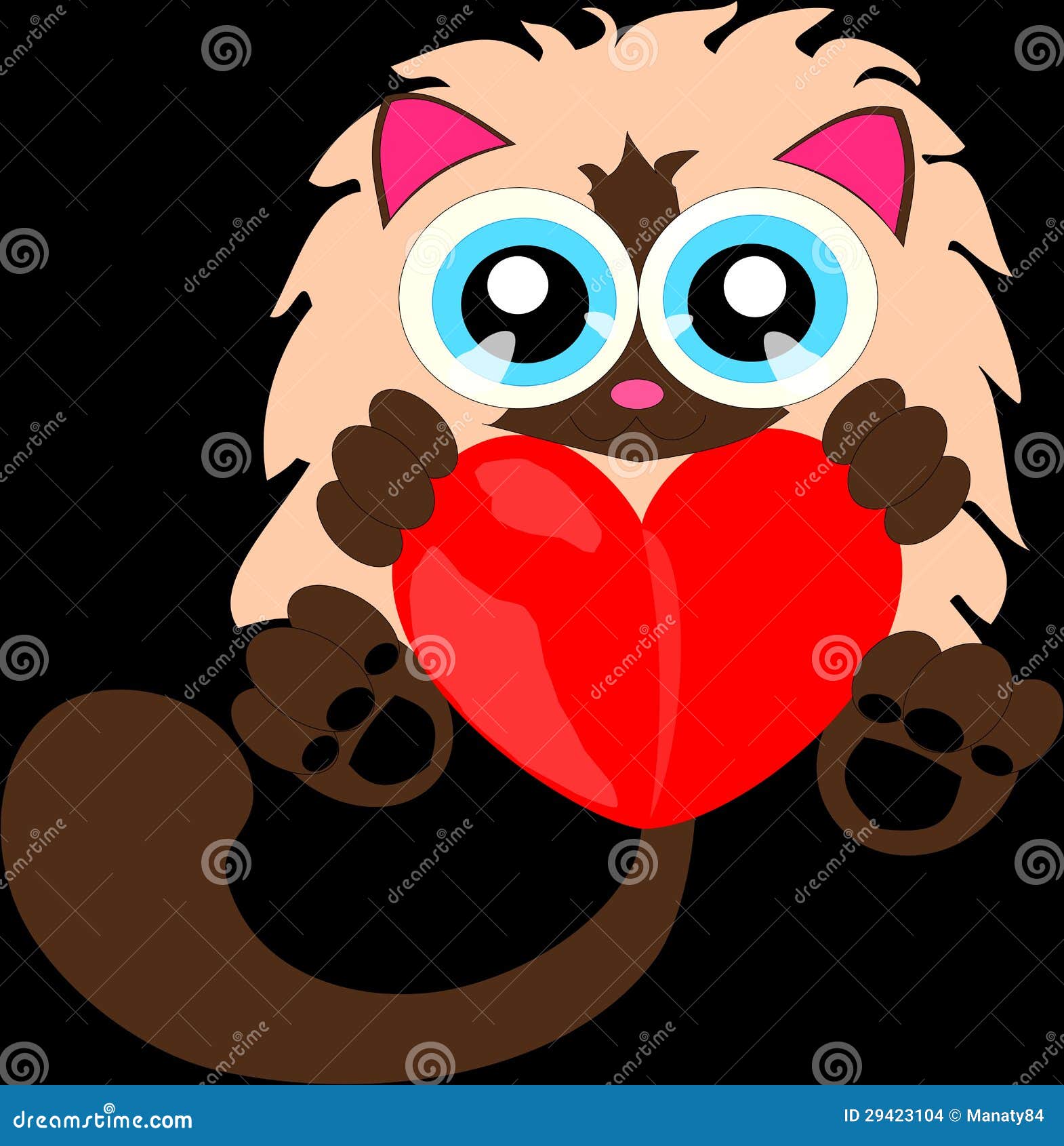 Cartoon Persian And Jinn With Lamp Character Set Vector Illustration ...