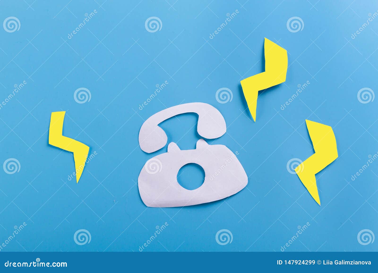 Cartoon phone calls stock image. Image of connection - 147924299