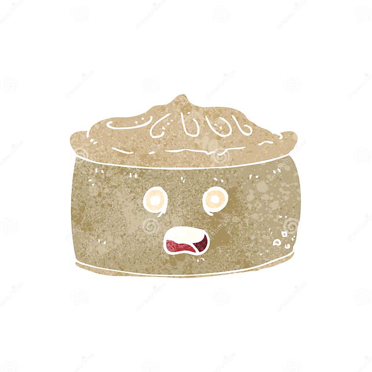 Cartoon pie with face stock illustration. Illustration of artwork ...