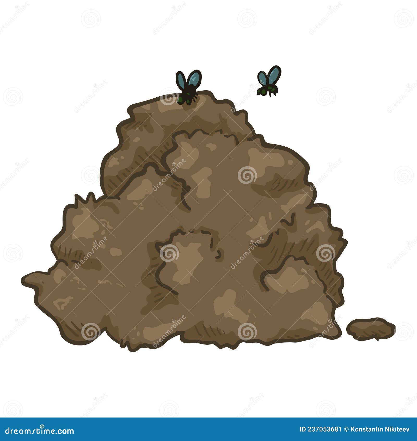 Cartoon Shit. Vector Poop Illustration | CartoonDealer.com #237053681