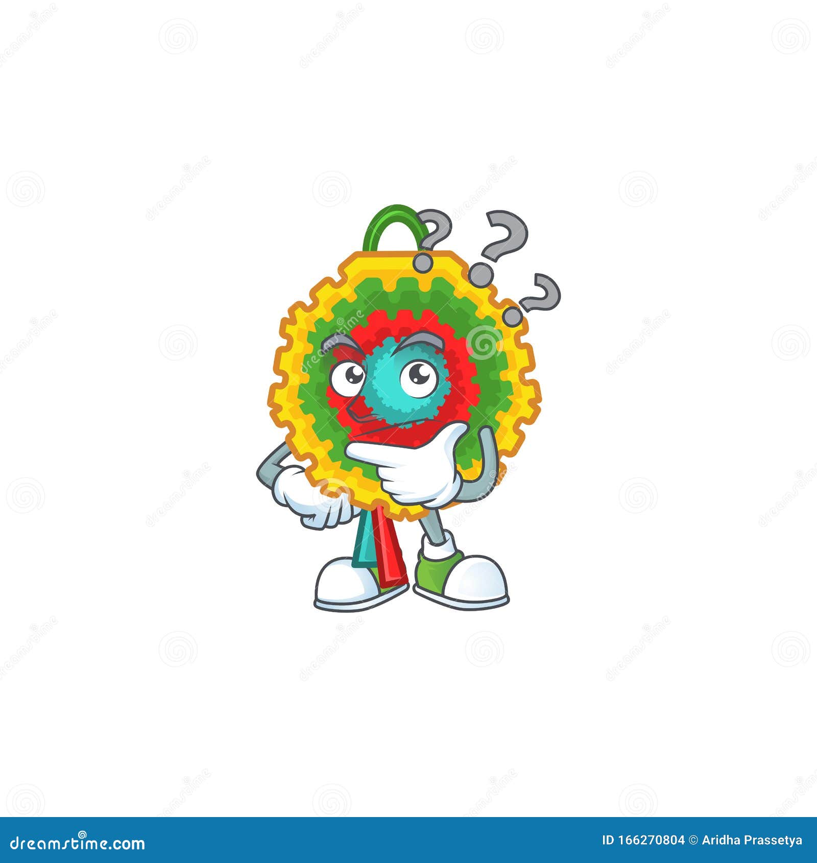 Cartoon Pinata Drawing Set Vector Illustration | CartoonDealer.com ...