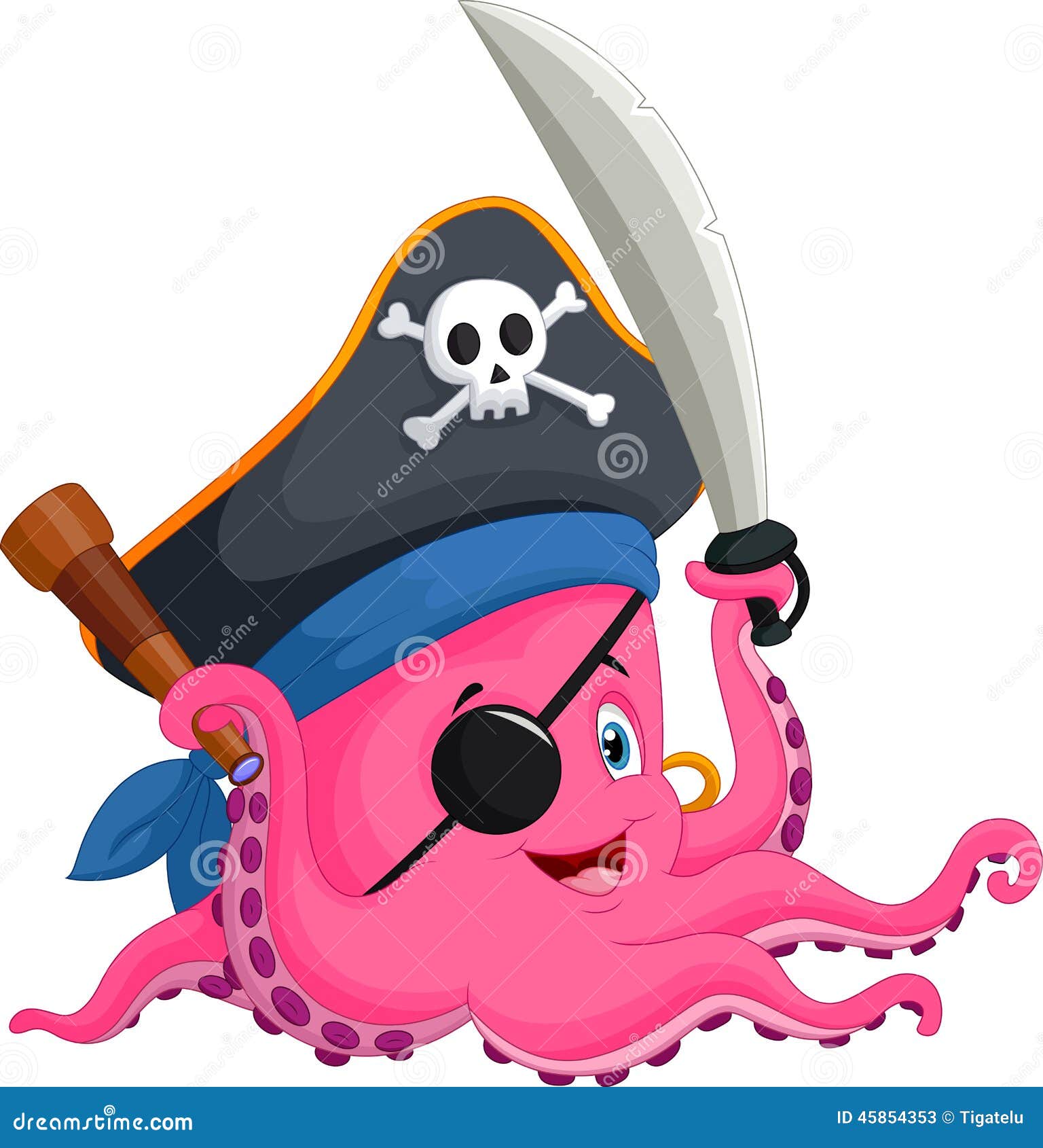 Jake And The Neverland Pirates Skull Vector