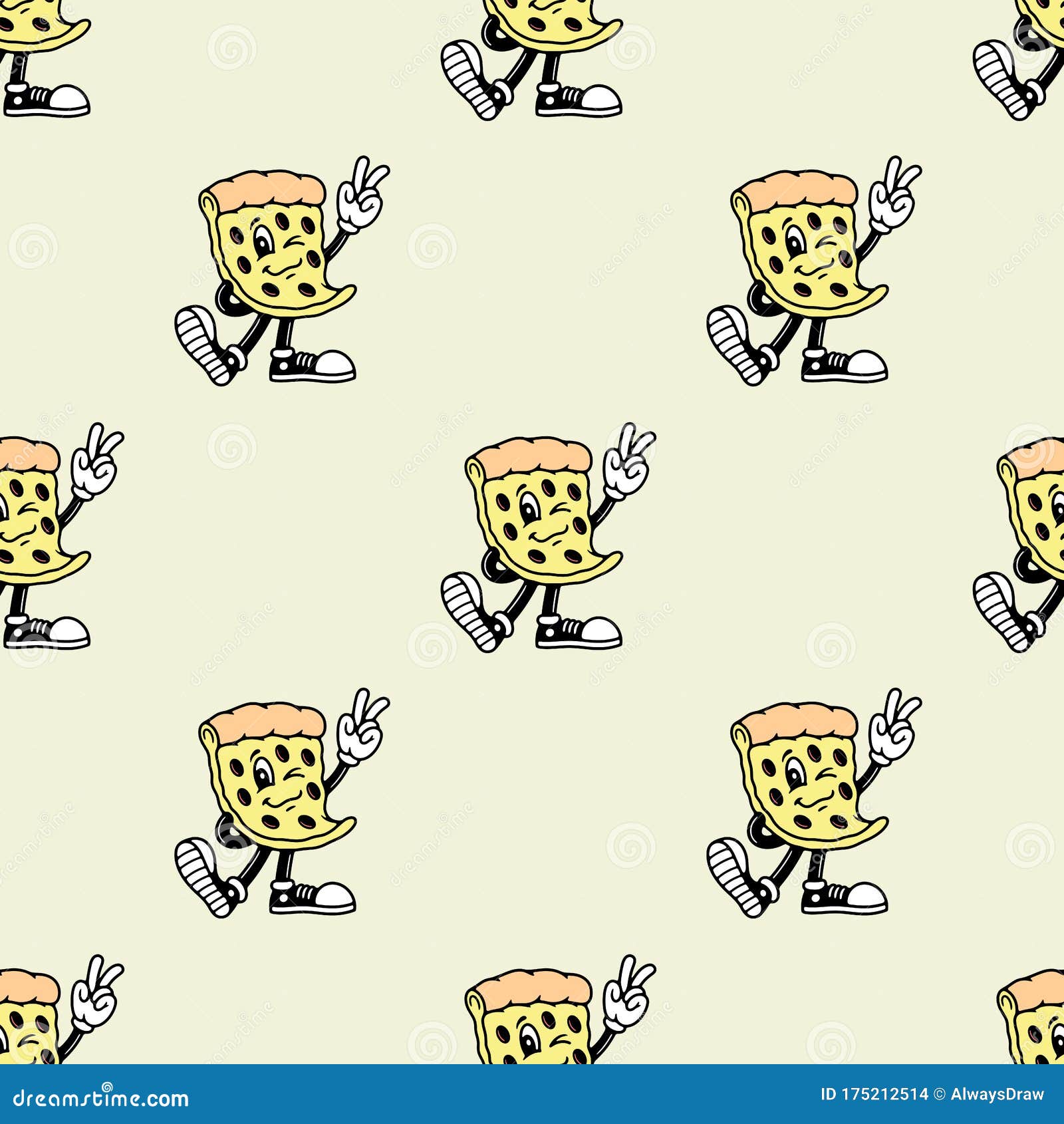 Pizza In Peace Symbol Form Vector Design | CartoonDealer.com #81775913