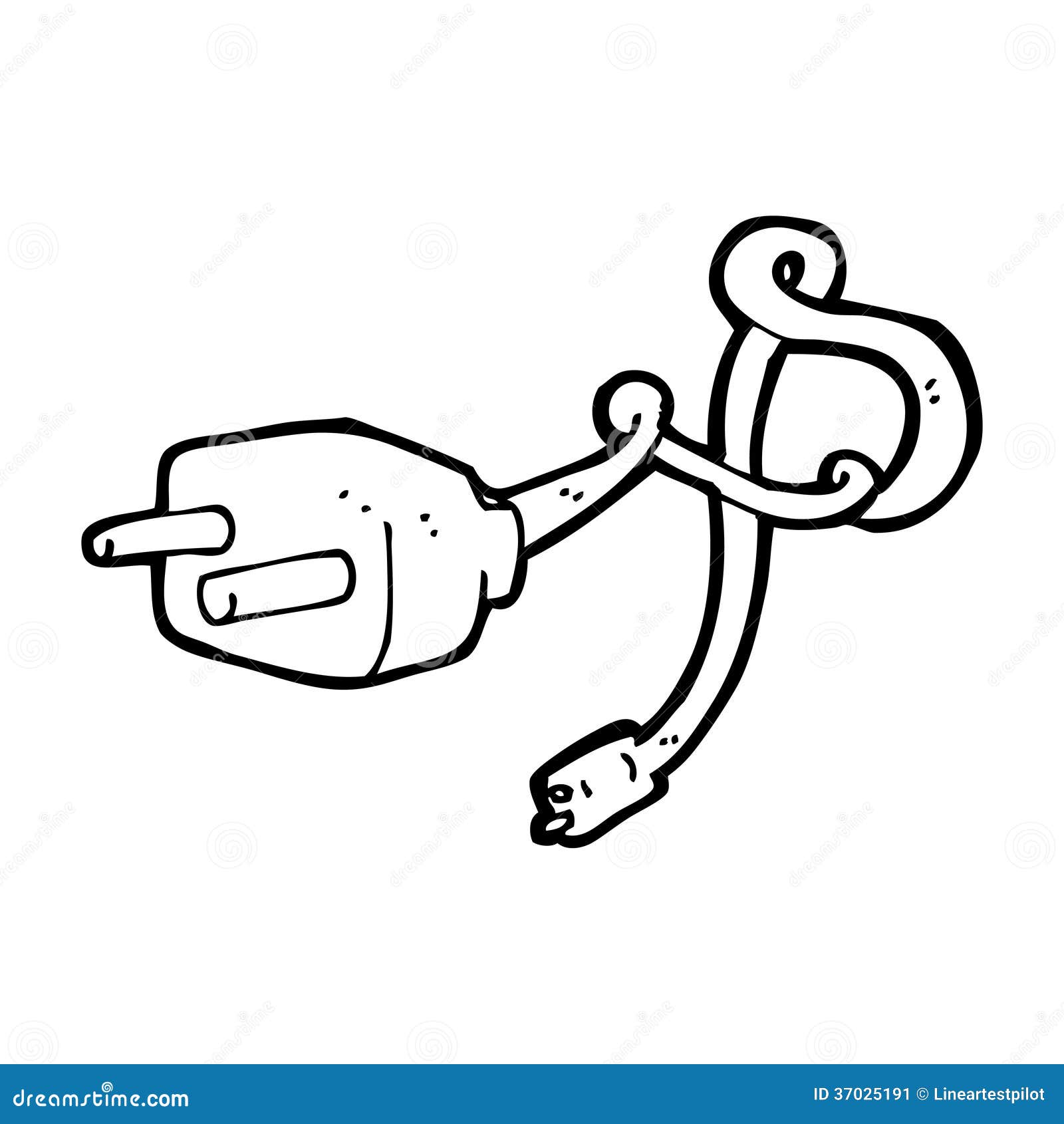 Cartoon plug stock illustration. Illustration of plug - 37025191