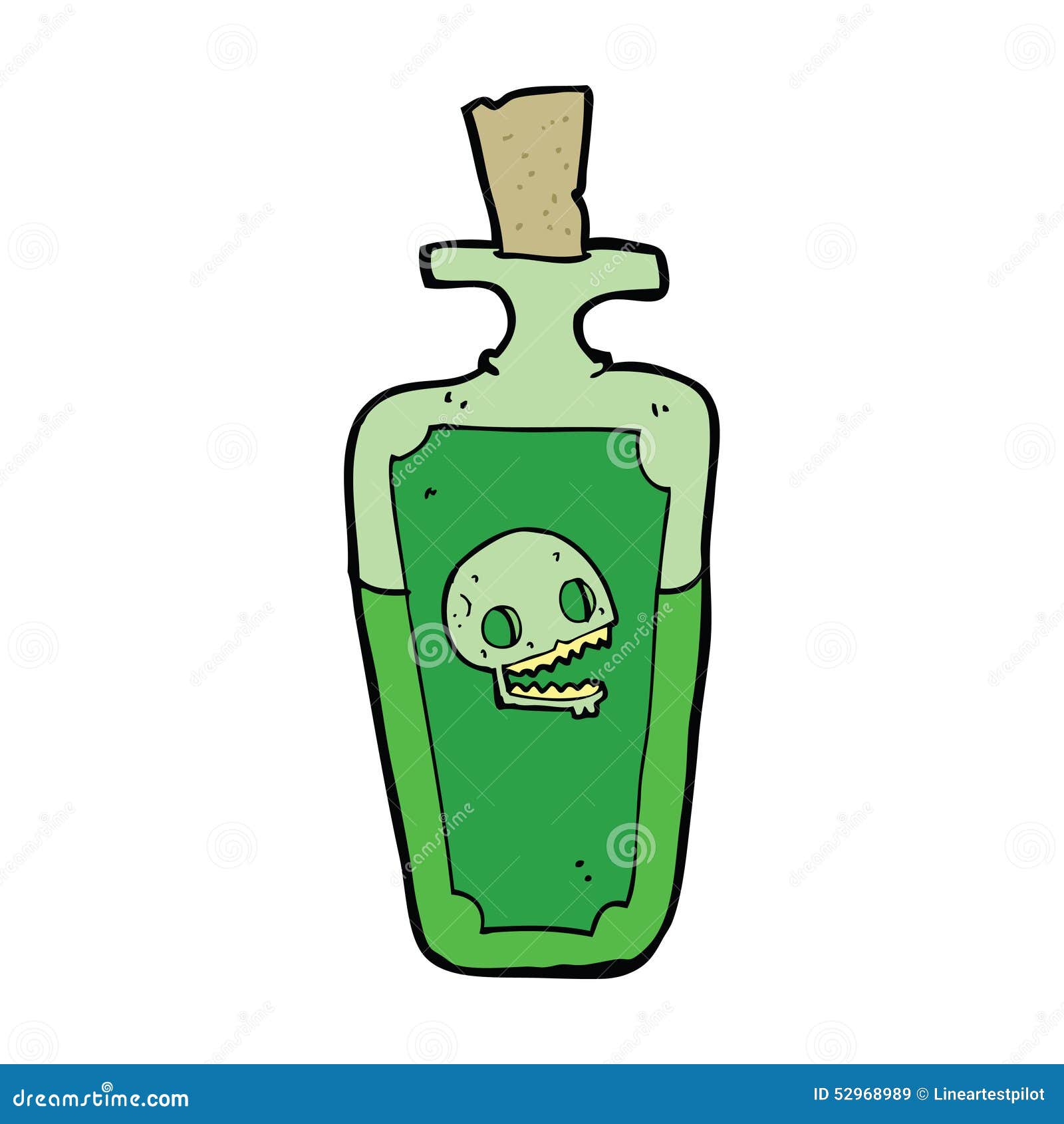 Cartoon poison stock illustration. Illustration of poison - 52968989