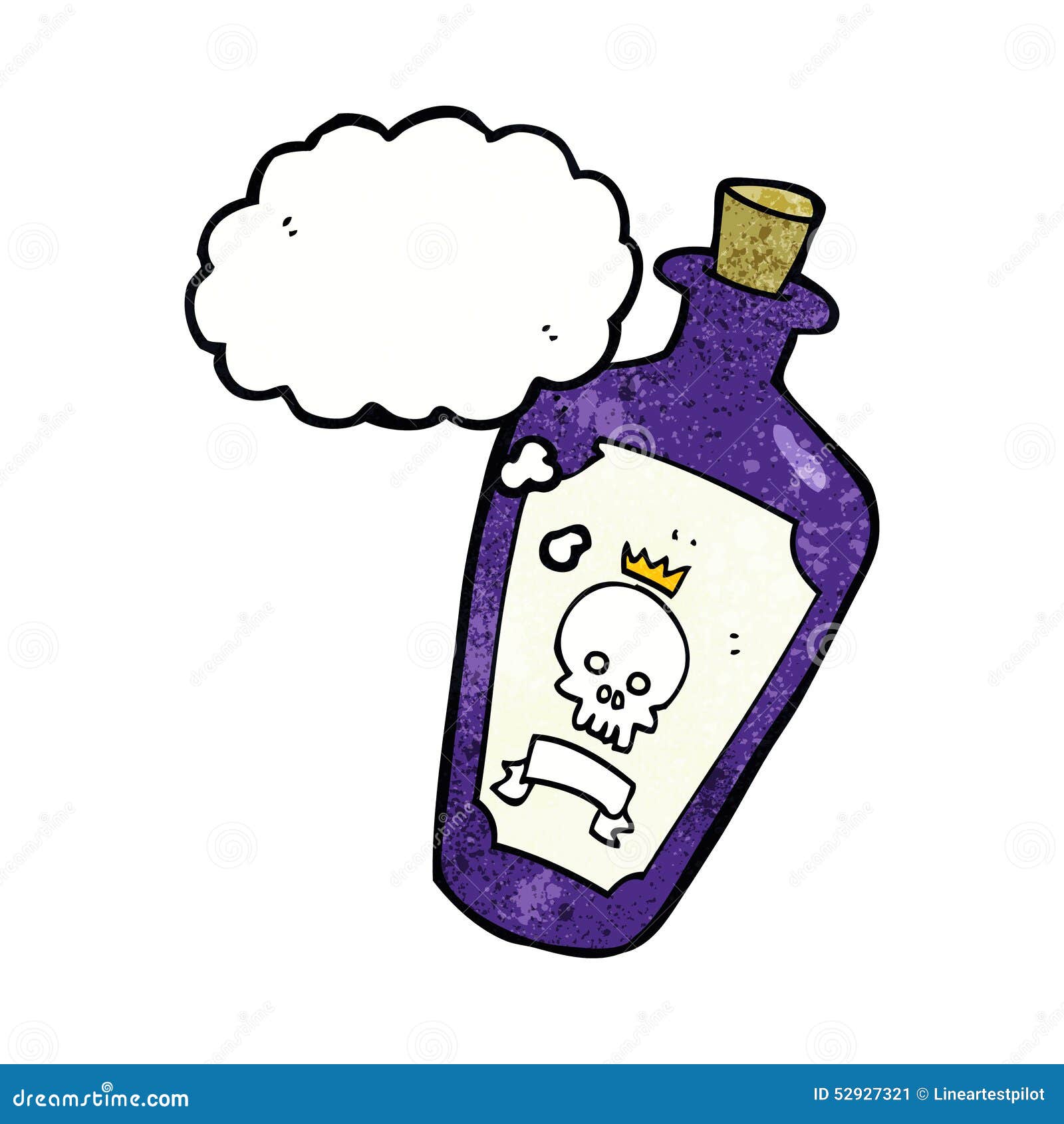 Cartoon Of Poison-Dart Frog. Coloring Page Vector Illustration ...