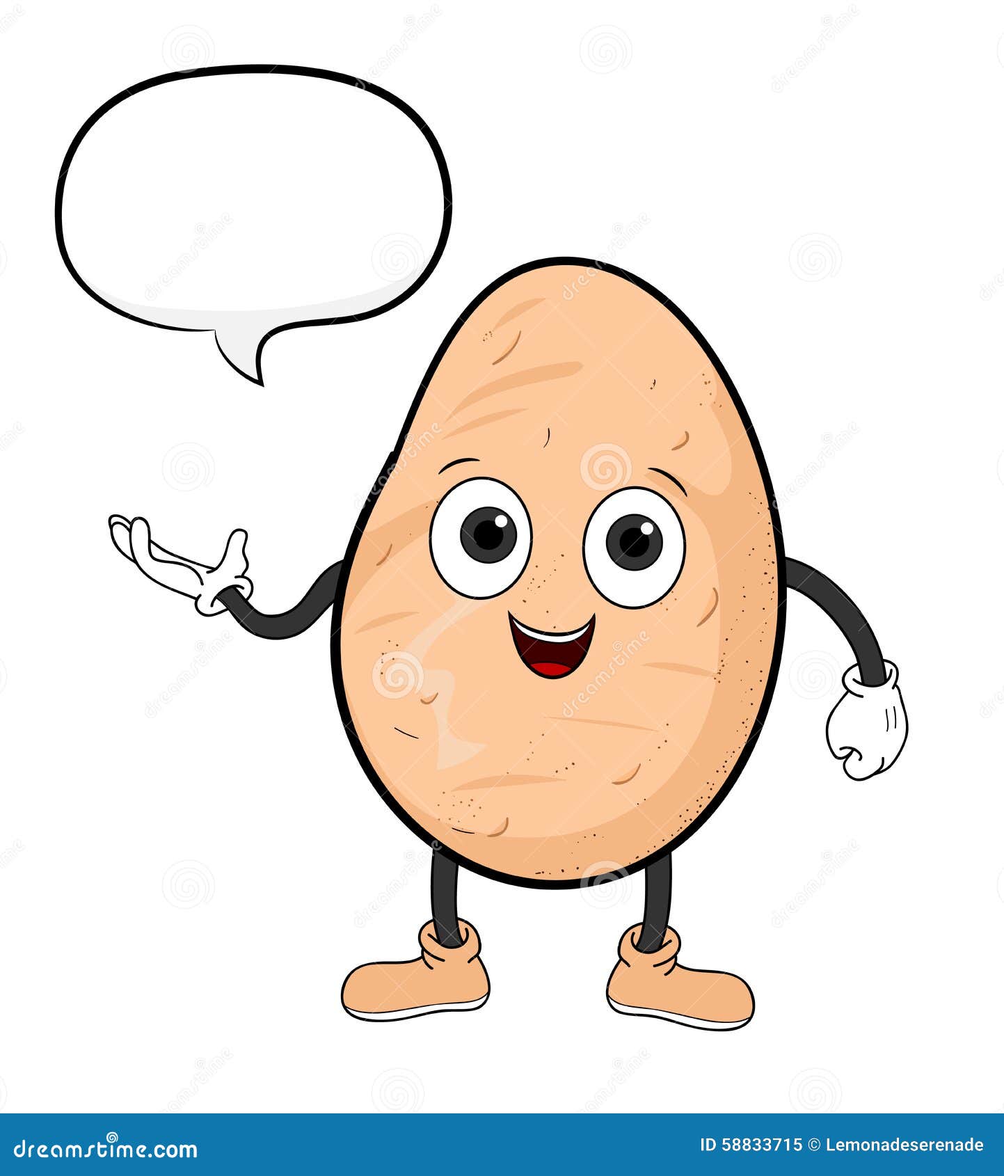 Cartoon Potato Bugs. Vector Illustration Of A Colorado Potato Beetles ...