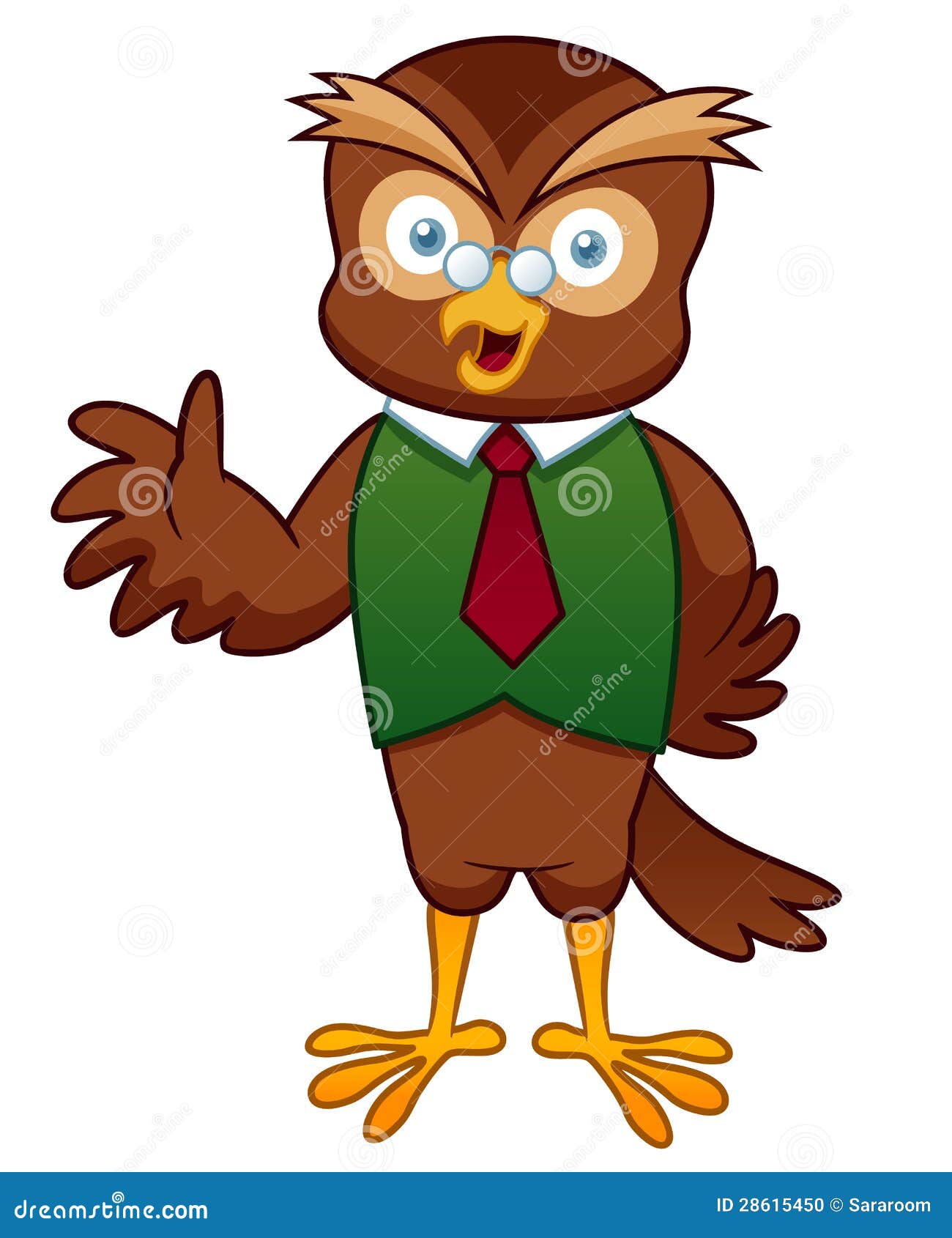Cartoon Professor Owl stock vector. Illustration of branch - 28615450 Cartoon Professor Owl stock vector. Illustration of branch - 28615450