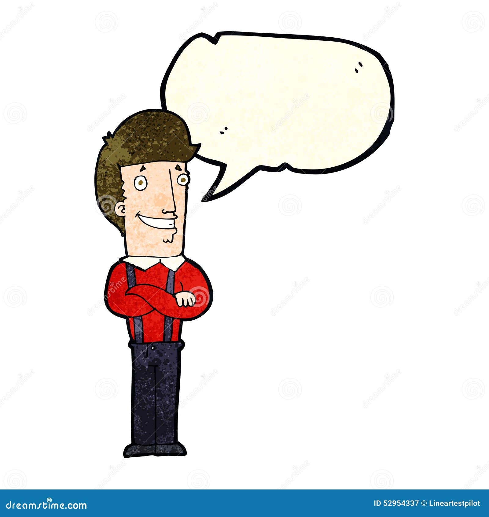 Cartoon Proud Man Royalty-Free Stock Photo | CartoonDealer.com #37028175