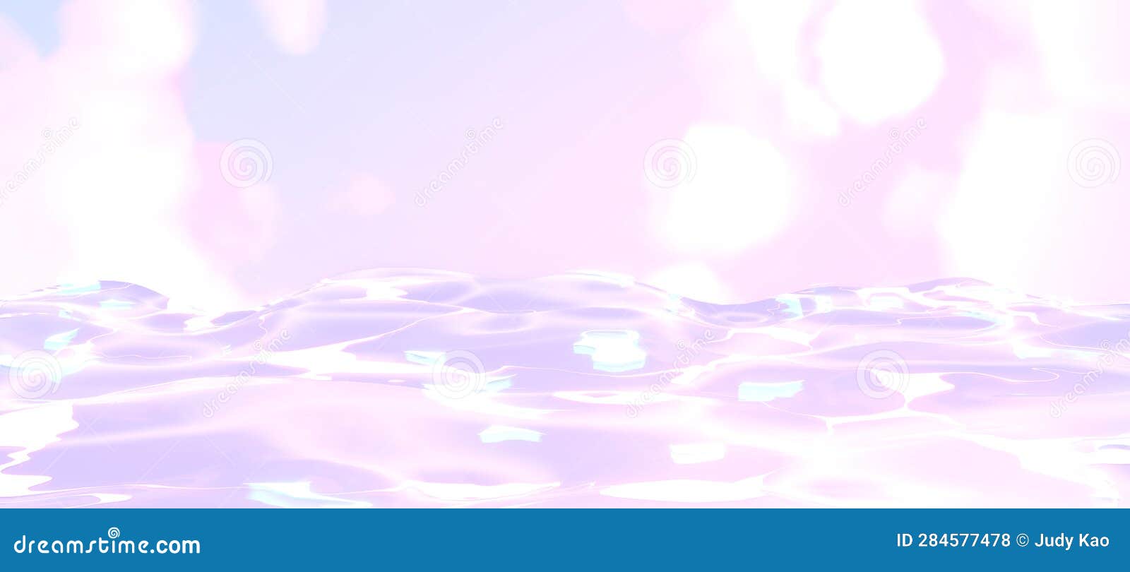 Cartoon purple ocean stock illustration. Illustration of pastel - 284577478