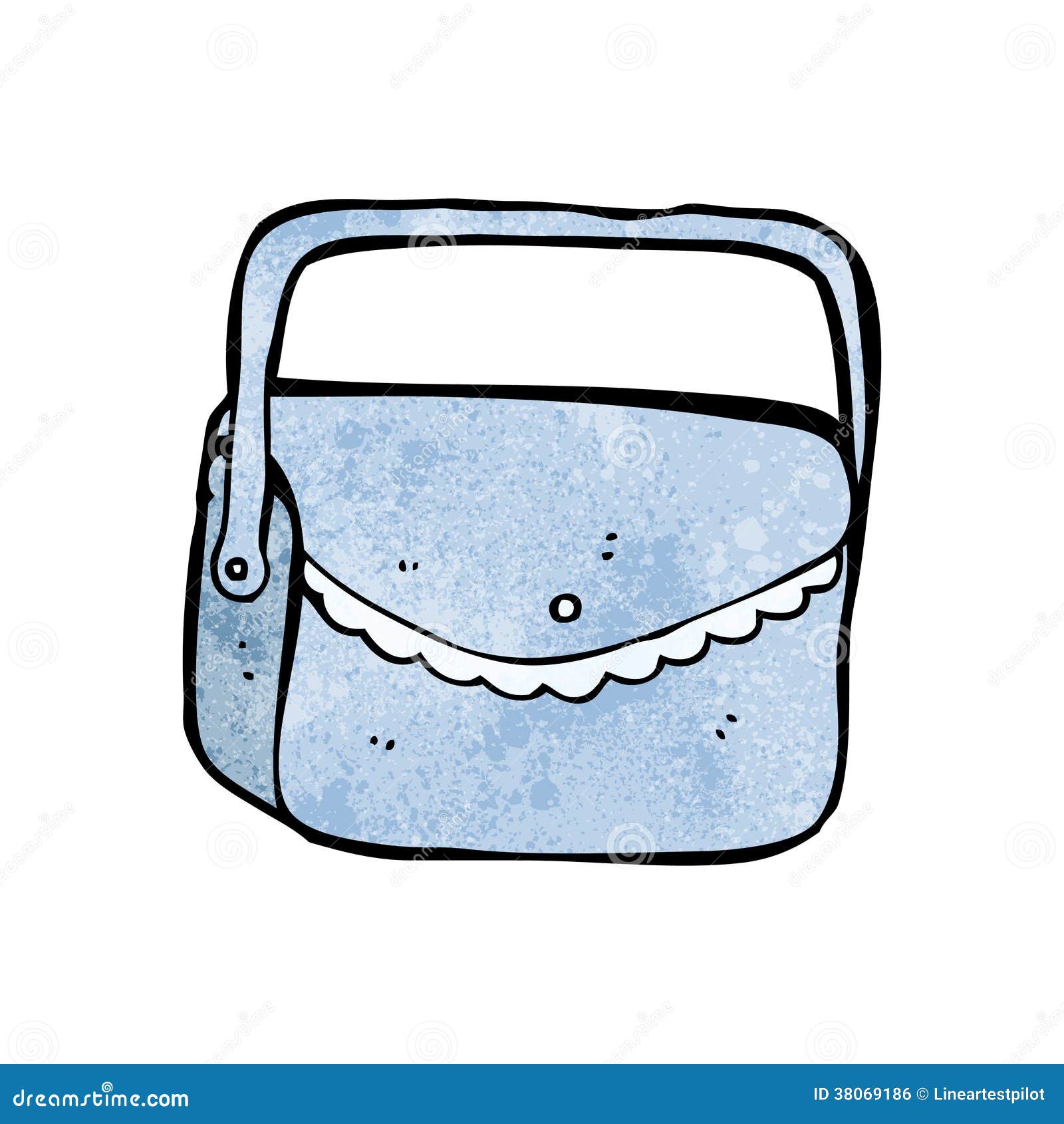 Cartoon purse stock vector. Illustration of funny, artwork - 38069186