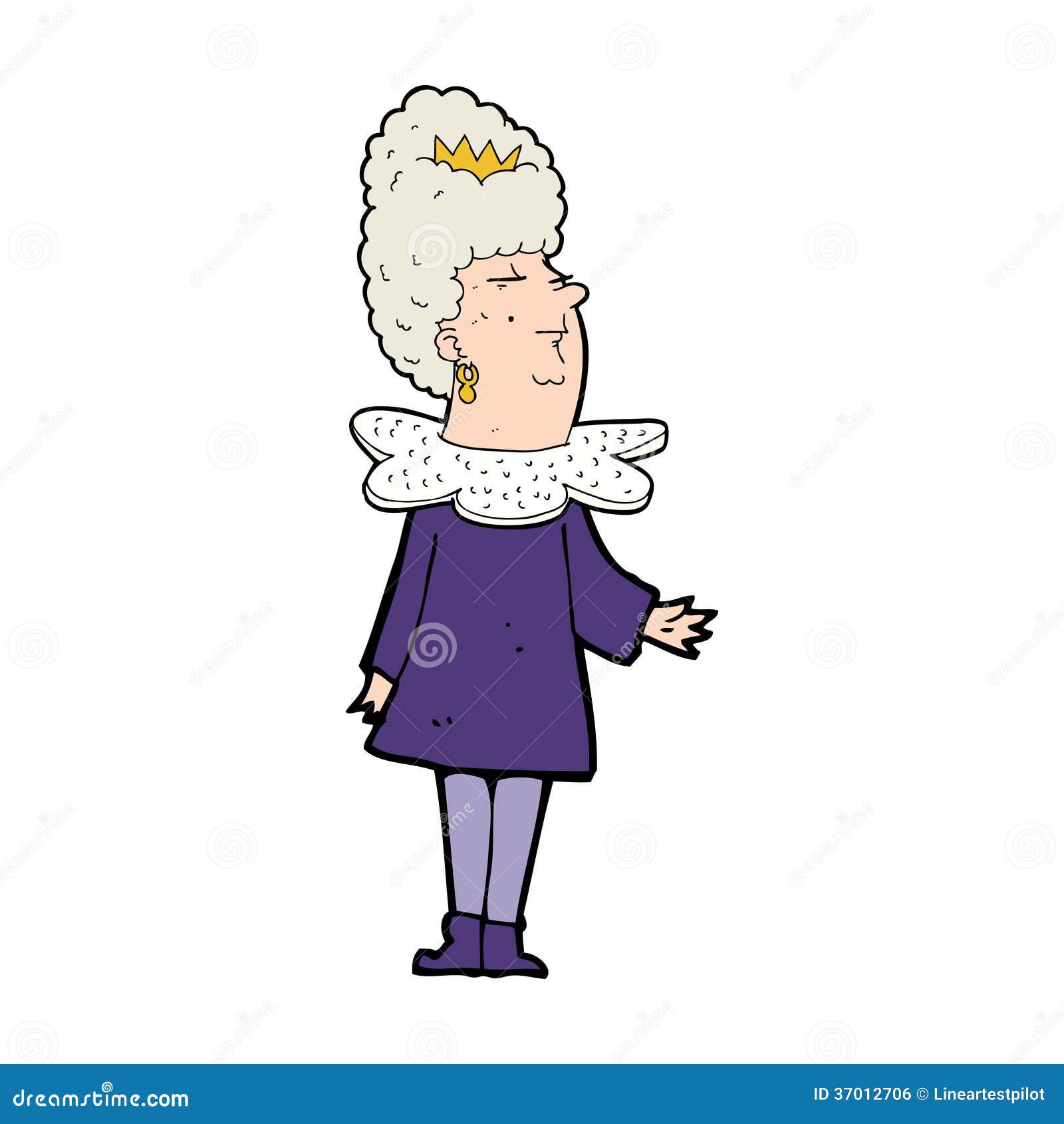 Cartoon Queen Royalty Free Stock Image - Image: 37012706