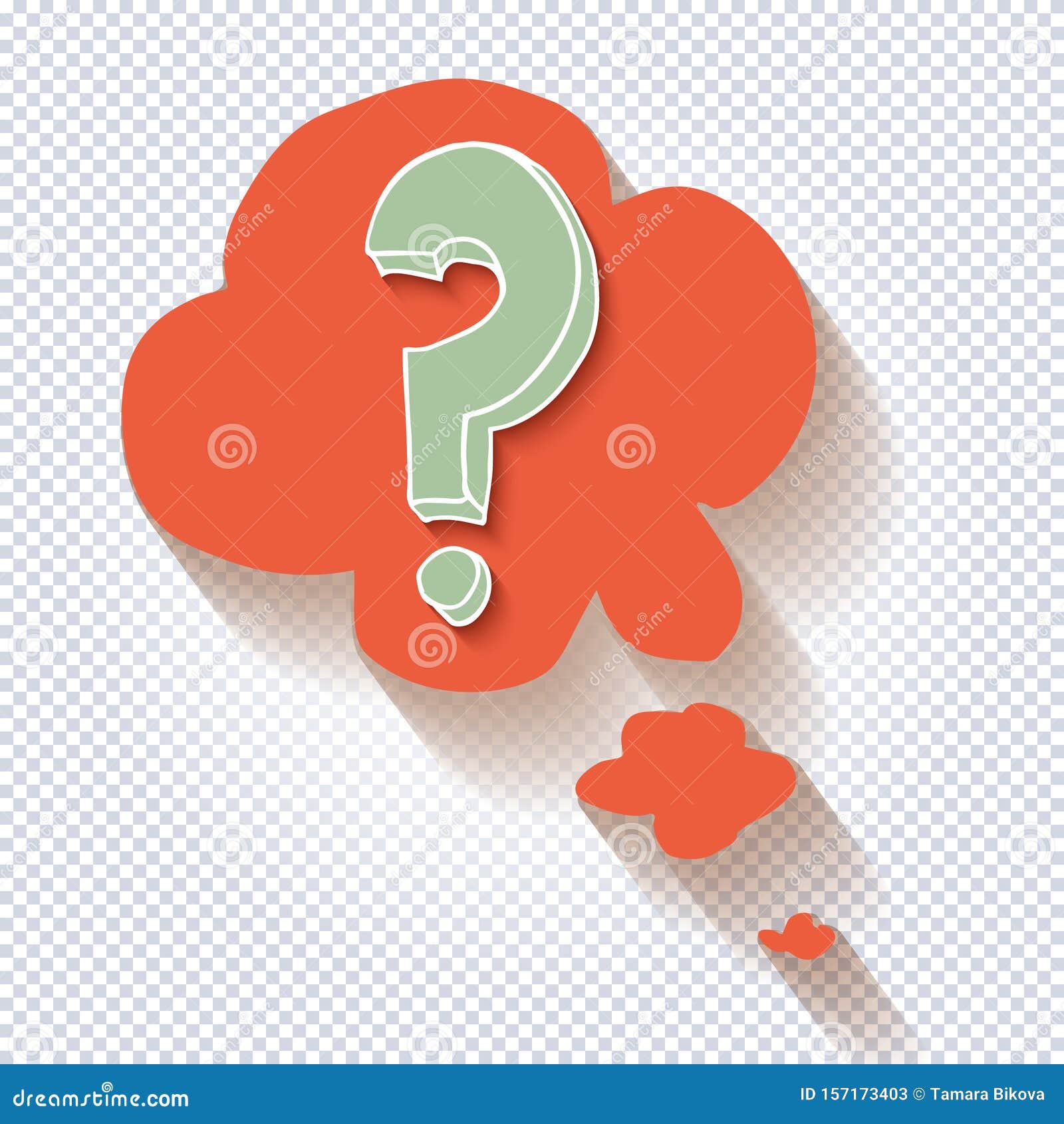 Question Mark Cartoon Clear Background