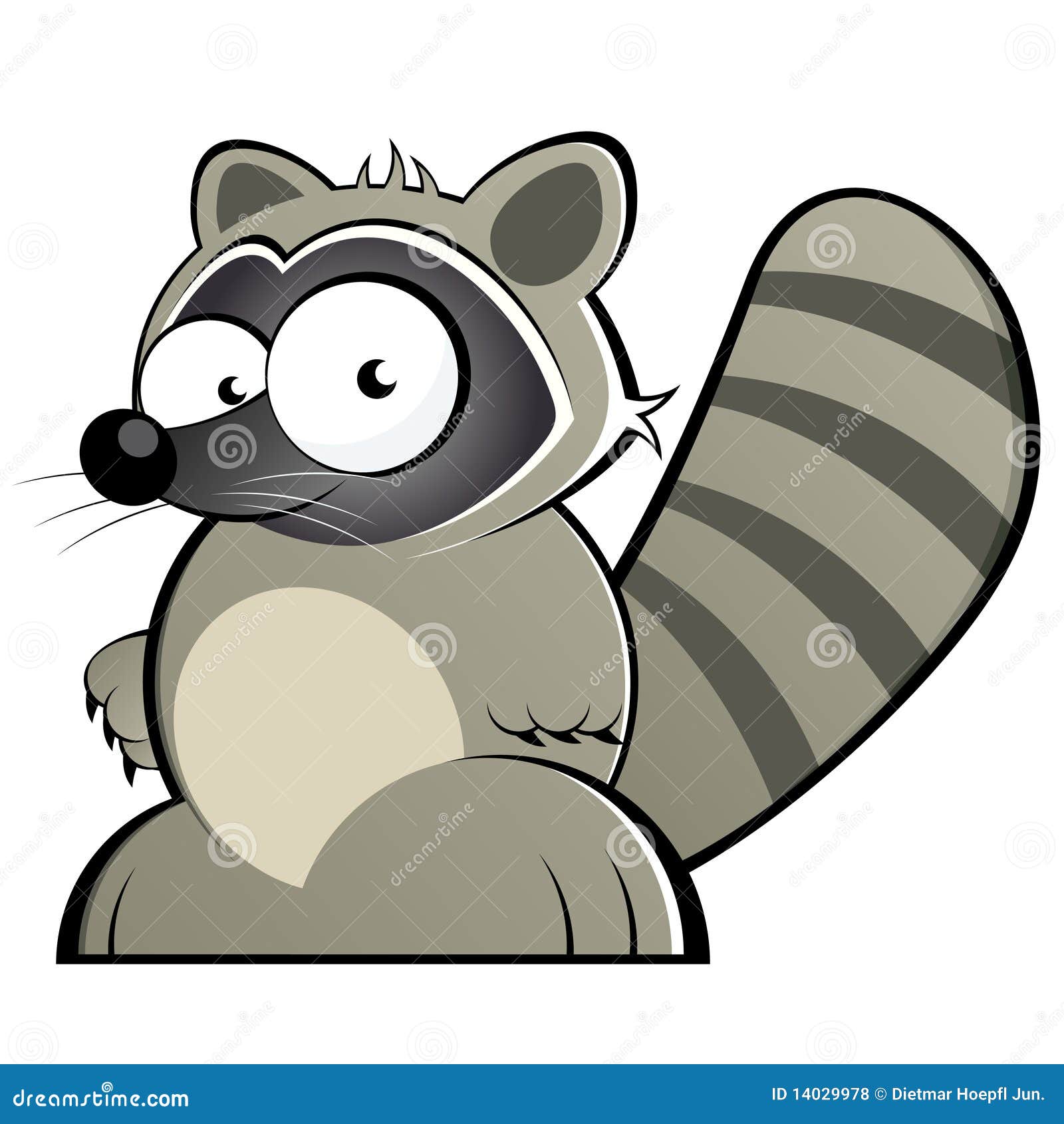 Cartoon Raccoon Royalty Free Stock Photos - Image: 14029978