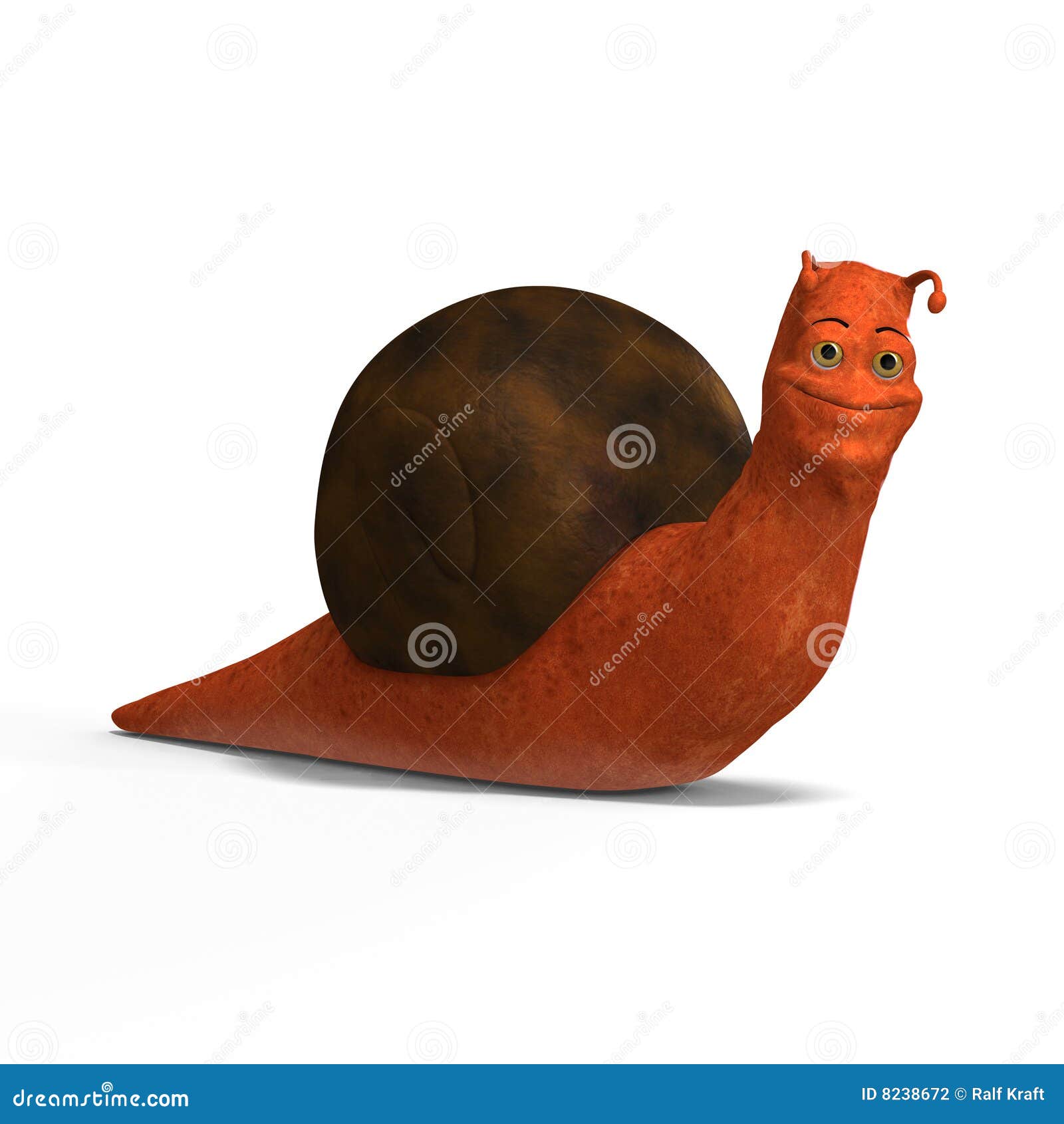 Cartoon Racing Snail stock illustration. Illustration of shell - 8238672