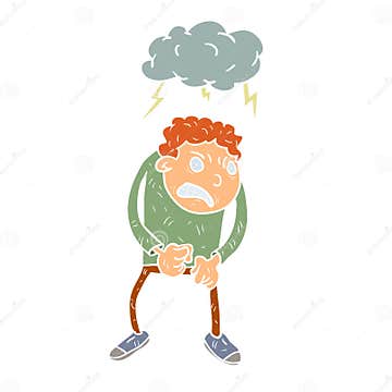 Cartoon rage illustration stock vector. Illustration of design - 92110988