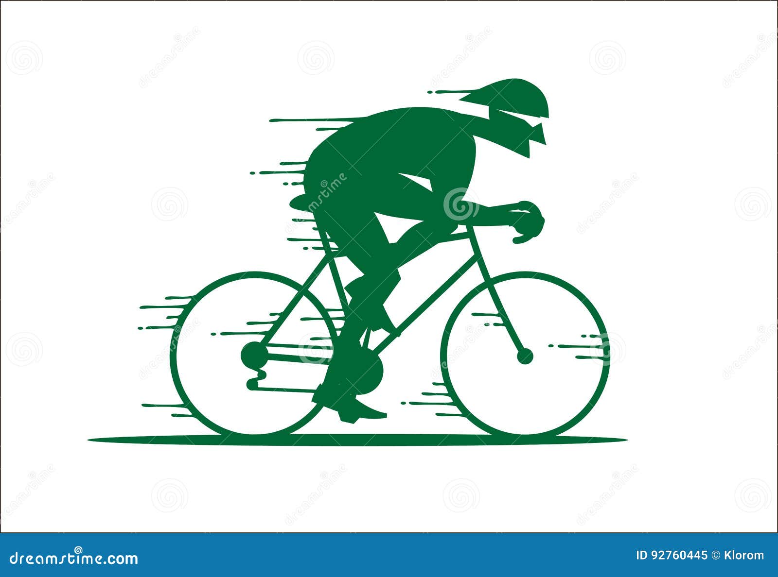 Cyclist Logo Cartoon Vector | CartoonDealer.com #35633631