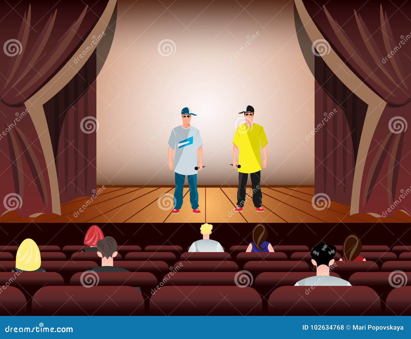 Cartoon Stage Stock Illustrations 7,570 Cartoon Stage Stock ...
