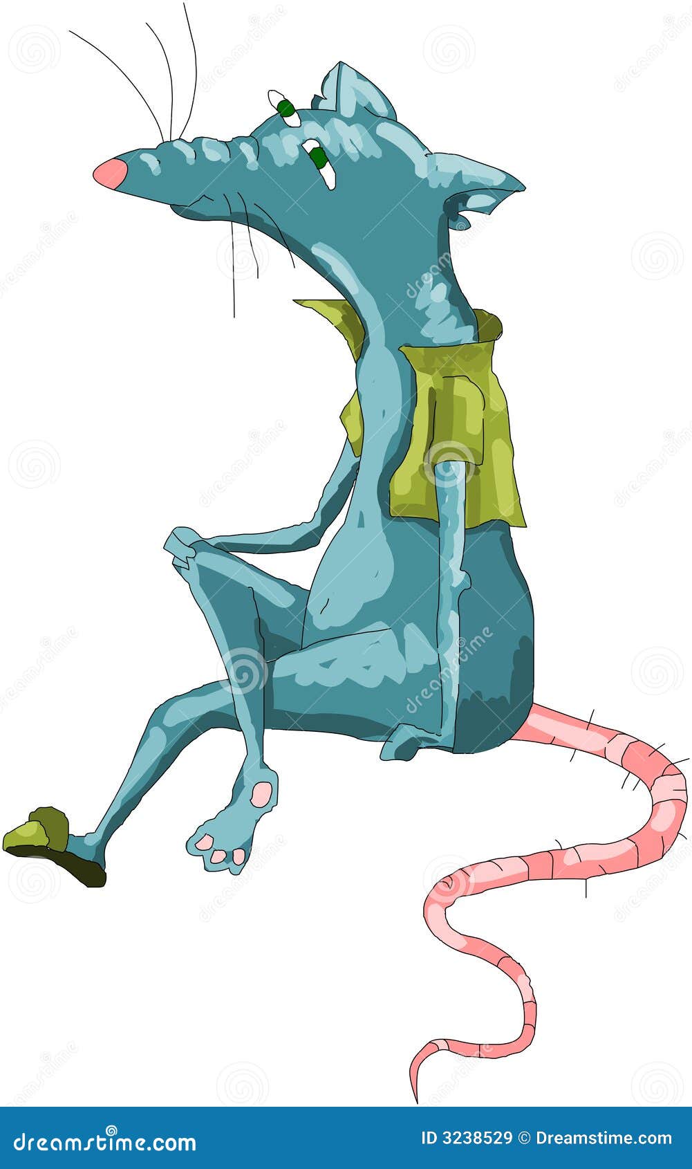 Cartoon rat stock illustration. Illustration of mice, cartoon - 3238529