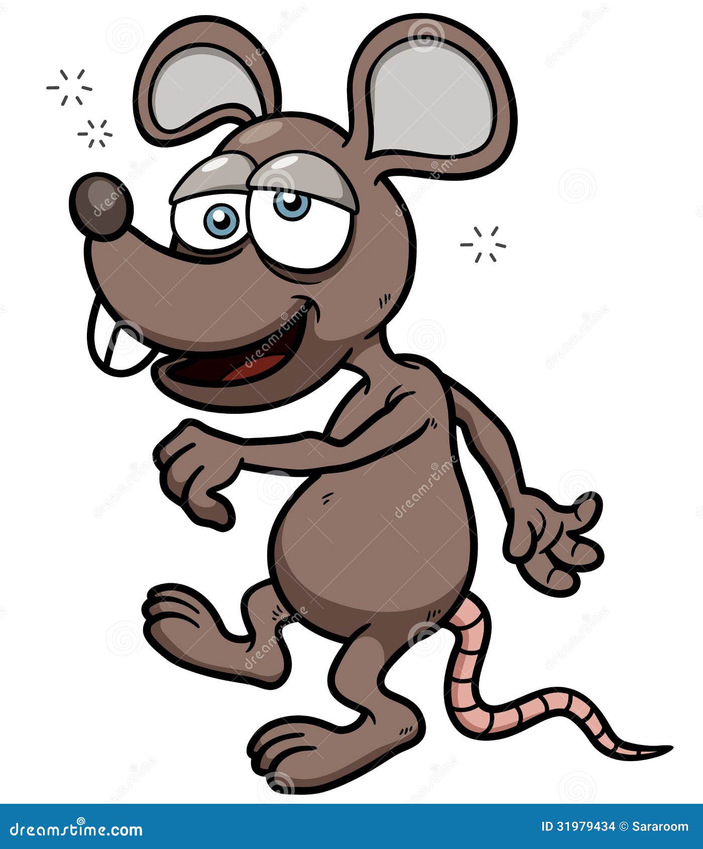 Cartoon Rat Dizzy Stock Images - Image: 31979434