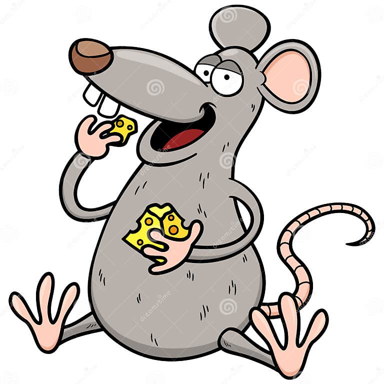 Cartoon rat stock vector. Illustration of graphic, cartoon - 37762510