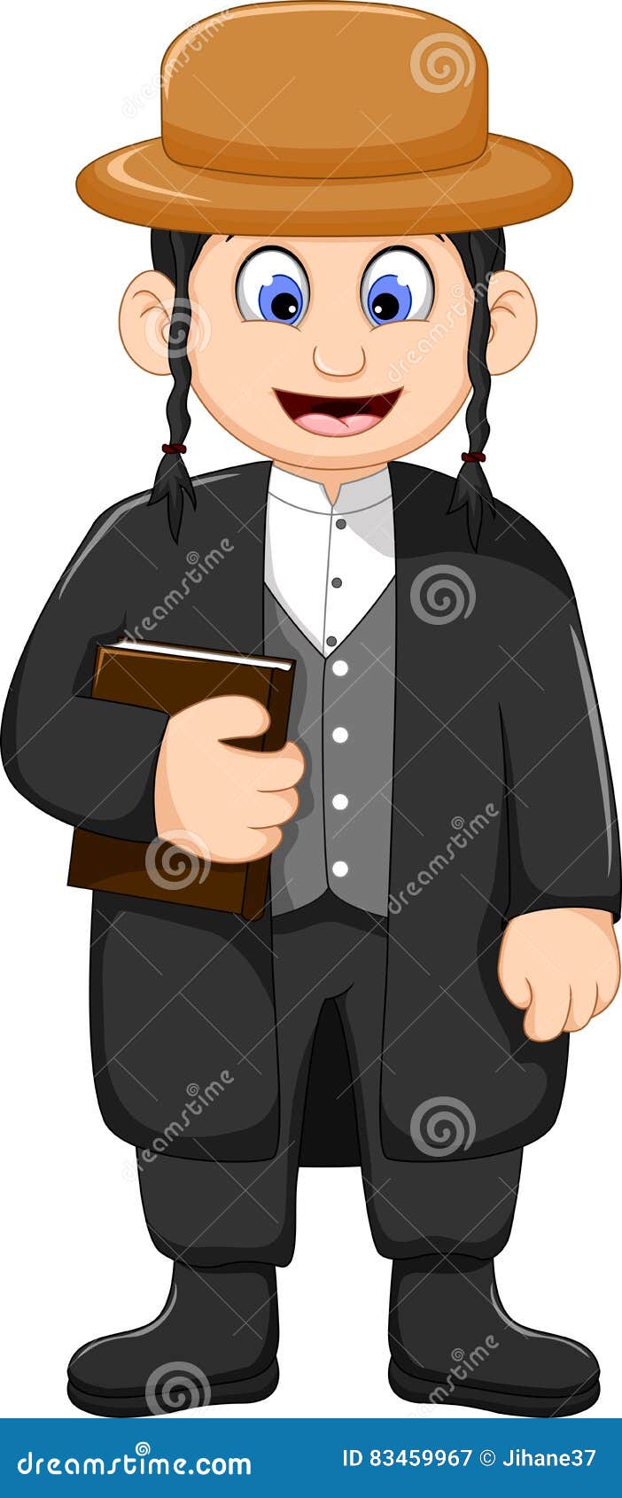 Cartoon Religious Leader for You Design Stock Illustration ...