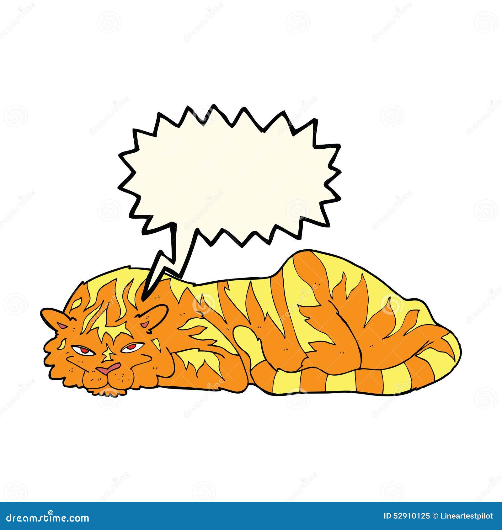 Cartoon Resting Bunny | CartoonDealer.com #18283605