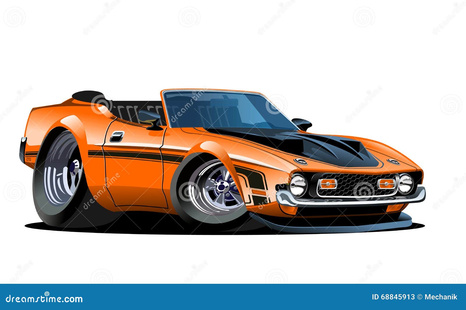 Cartoon Muscle Man Flexing His Bicep Stock Image | CartoonDealer.com ...