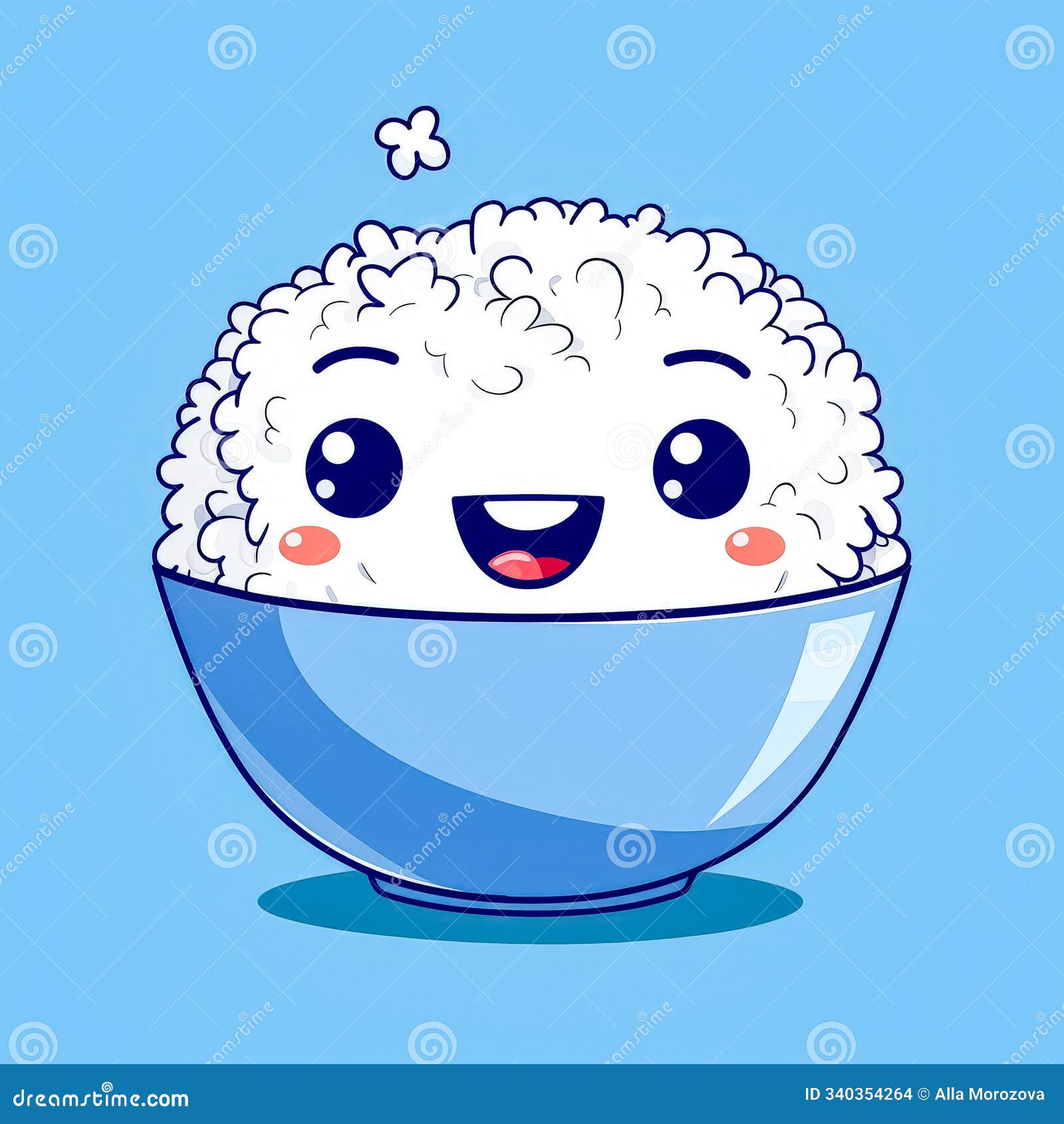 Cartoon Rice