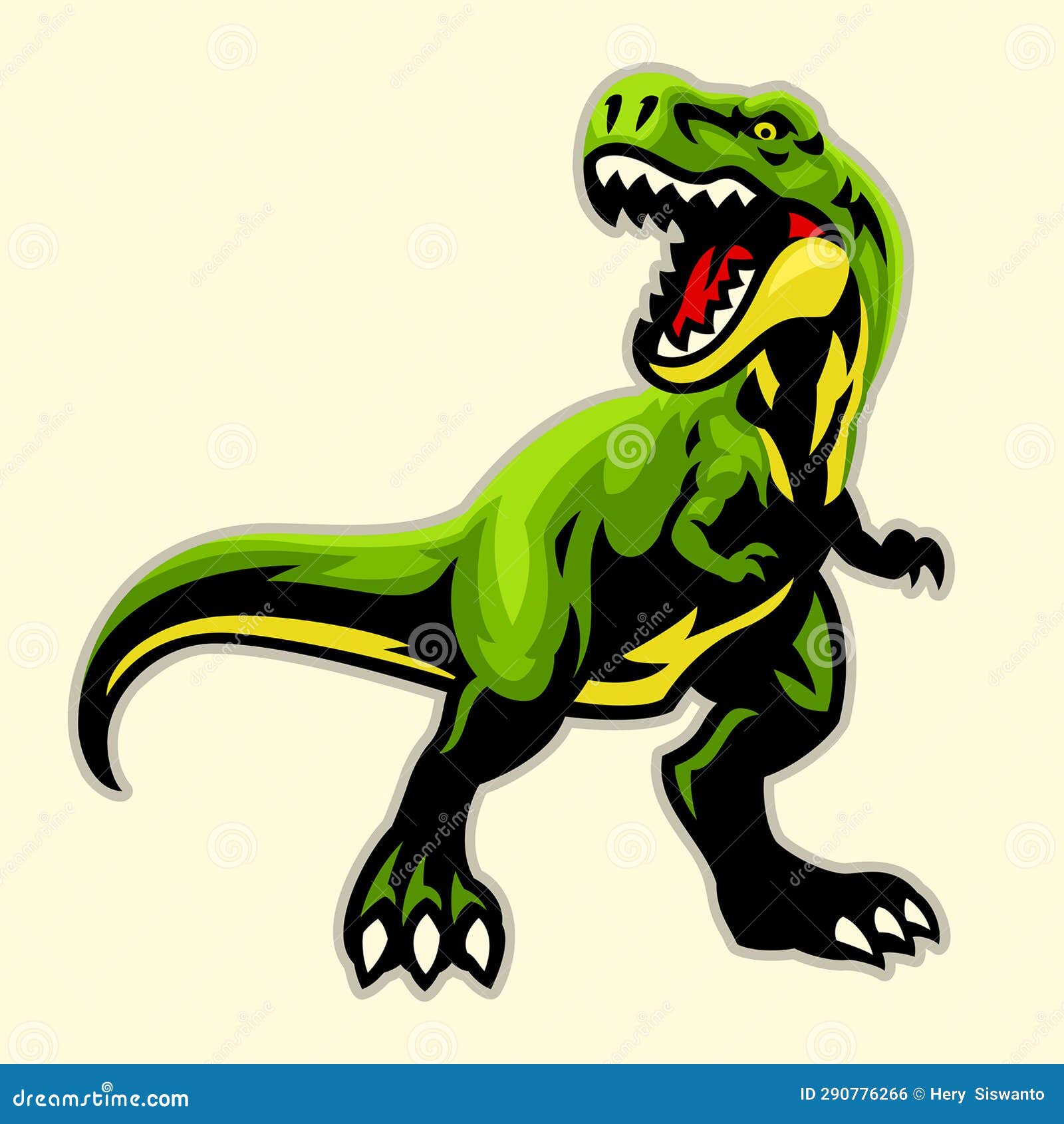 Cartoon Roaring Donkey Farm Animal Character Coloring Page Vector ...