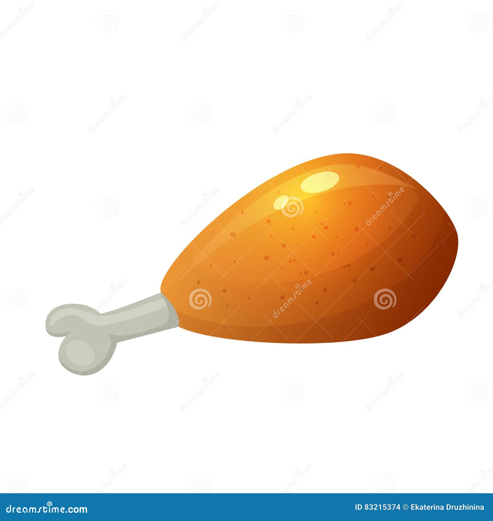 Chicken Leg Cartoon