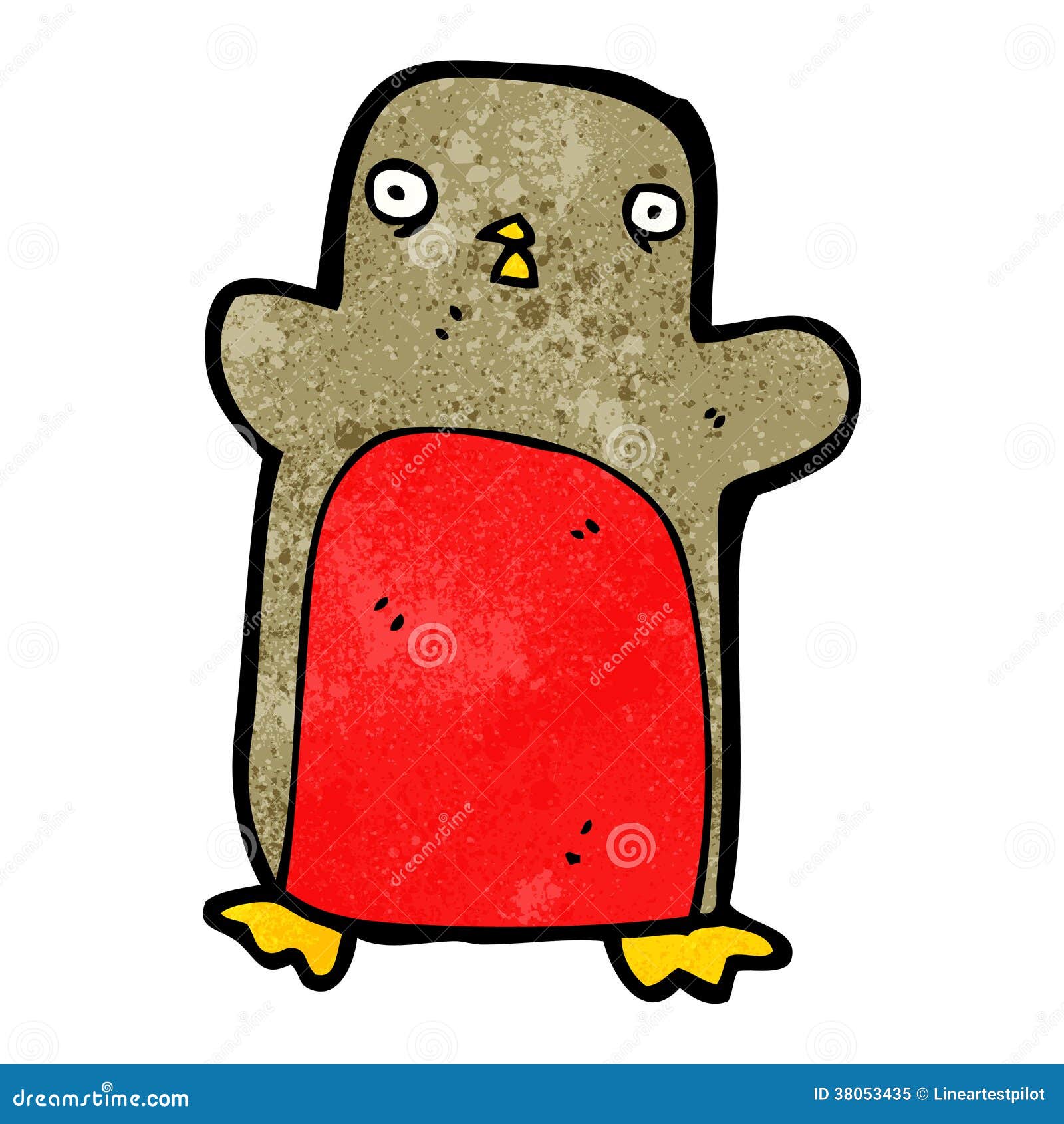 Cartoon robin stock vector. Illustration of silly, cartoon - 38053435