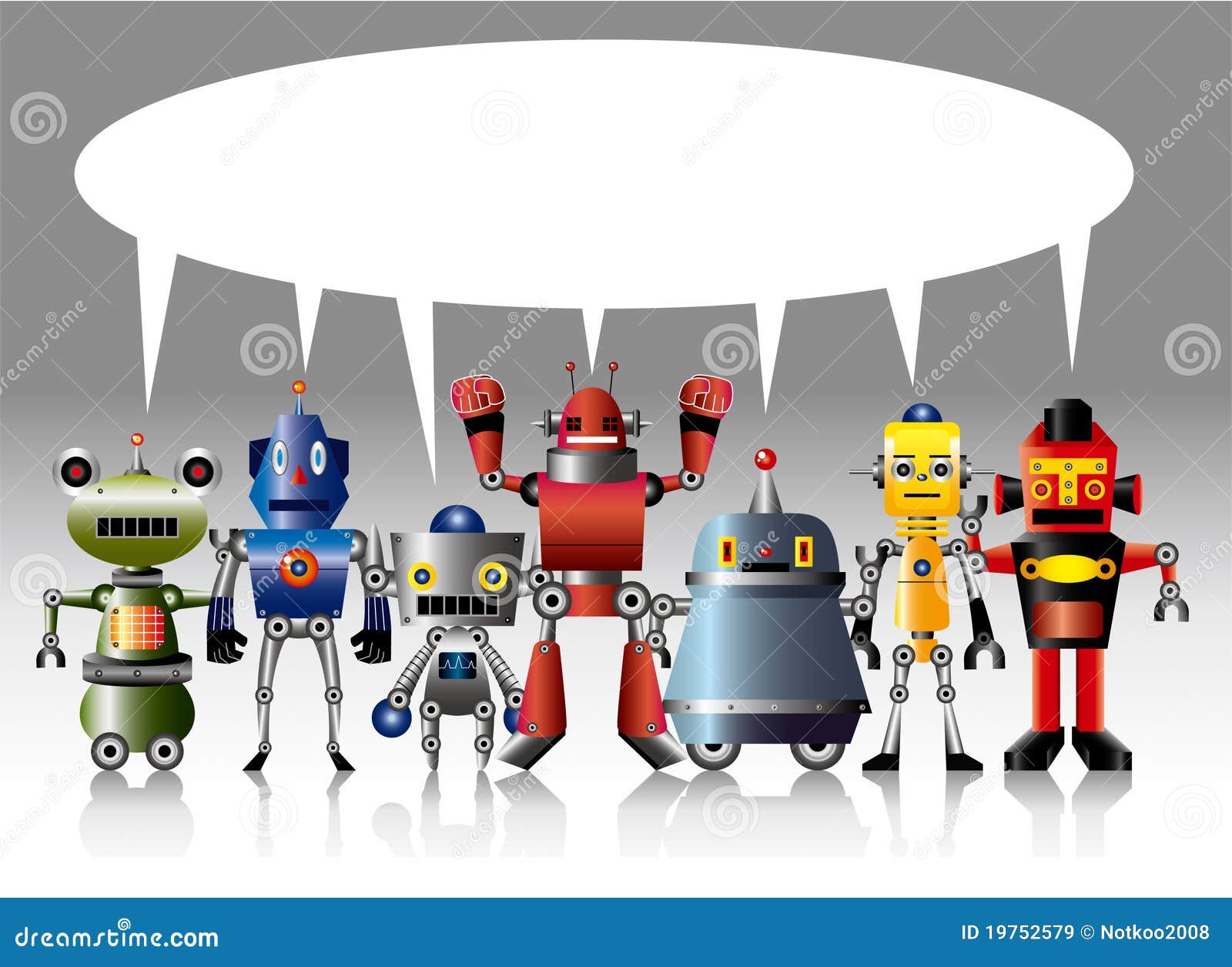Card Cute Greeting Robot Stock Illustrations – 323 Card Cute Greeting ...