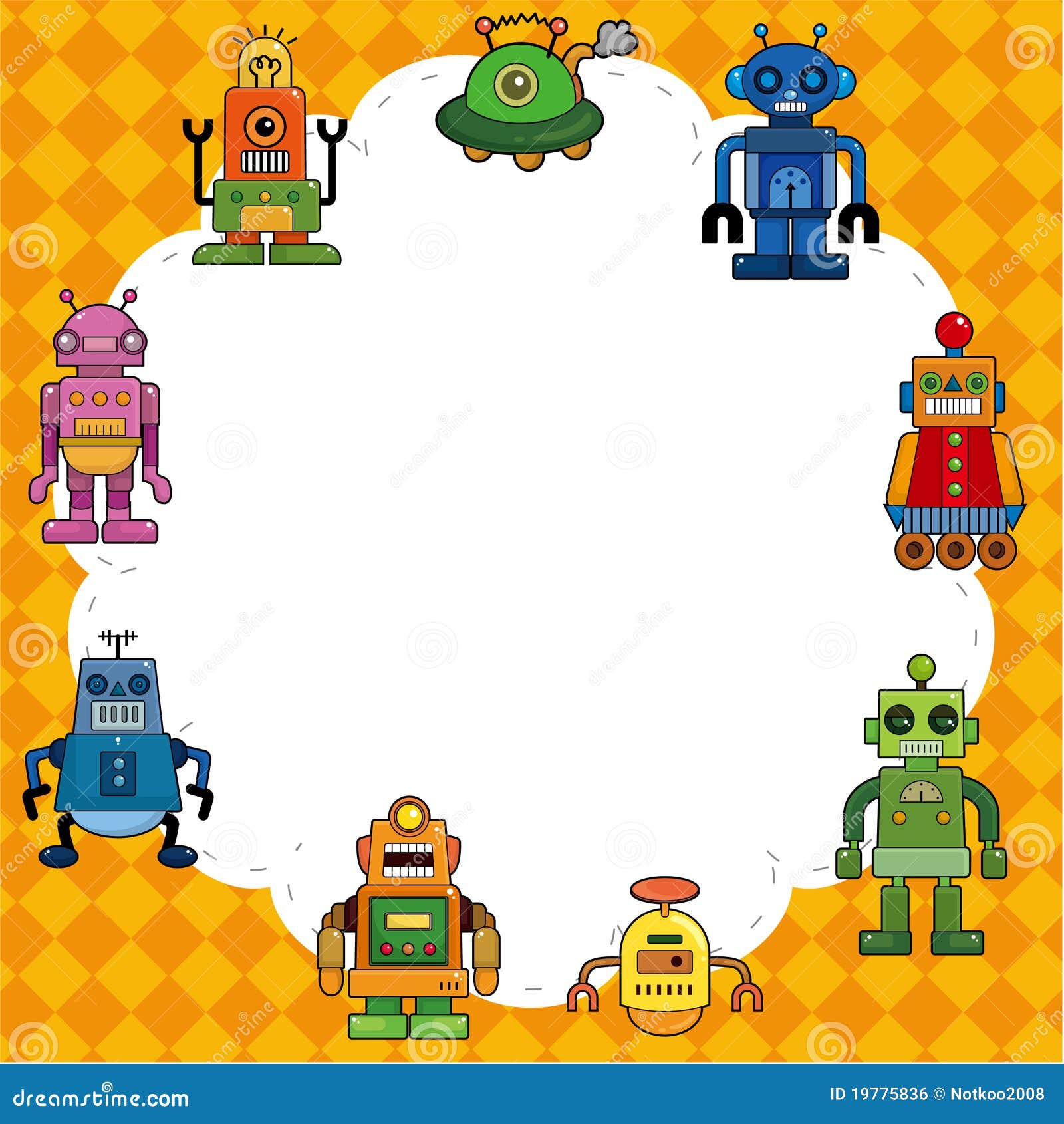 Cartoon Robot Character. Technology, Future. Artificial Intelligence ...