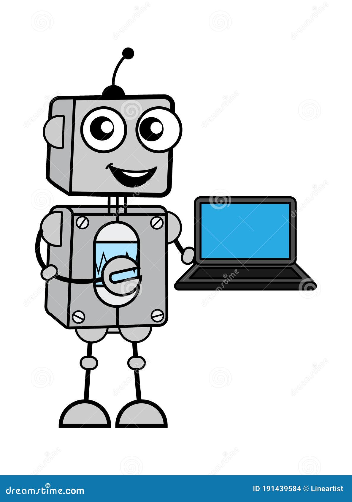 Robot Presentation Characters Vector Set. Robots Character Presenting ... Robot Presentation Characters Vector Set. Robots Character Presenting ...