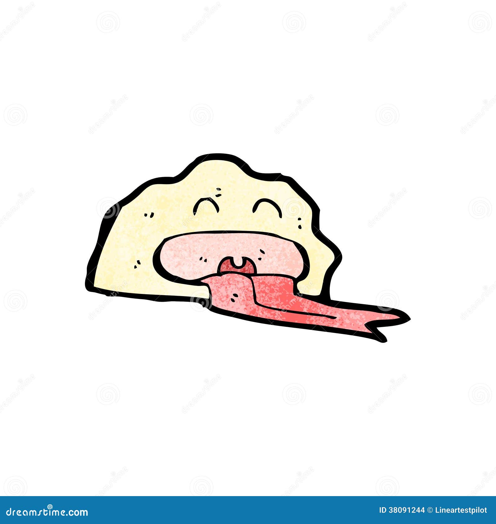 Cartoon rock with face stock vector. Illustration of rock - 38091244