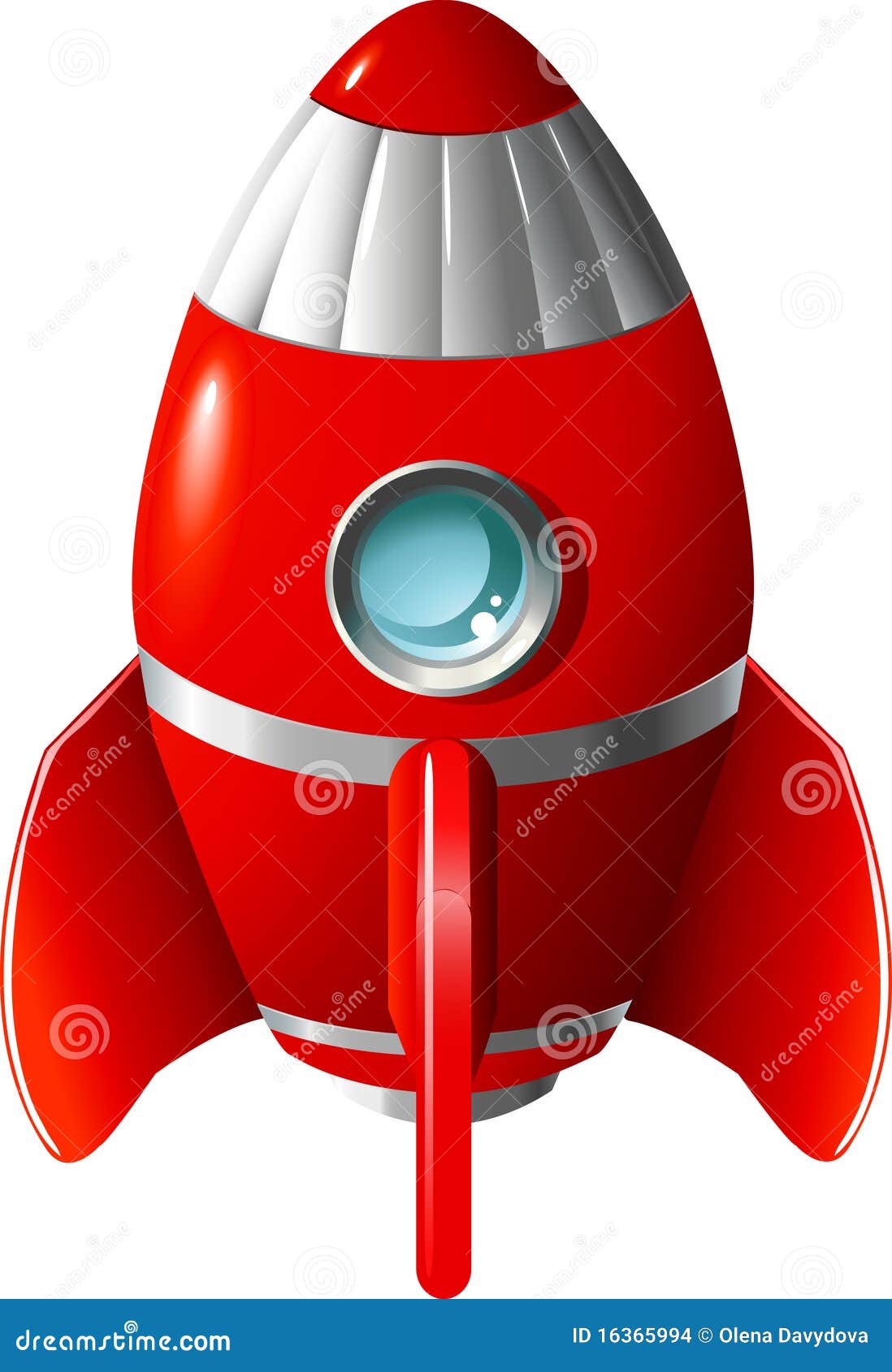 Cartoon rocket stock vector. Illustration of isolated - 16365994