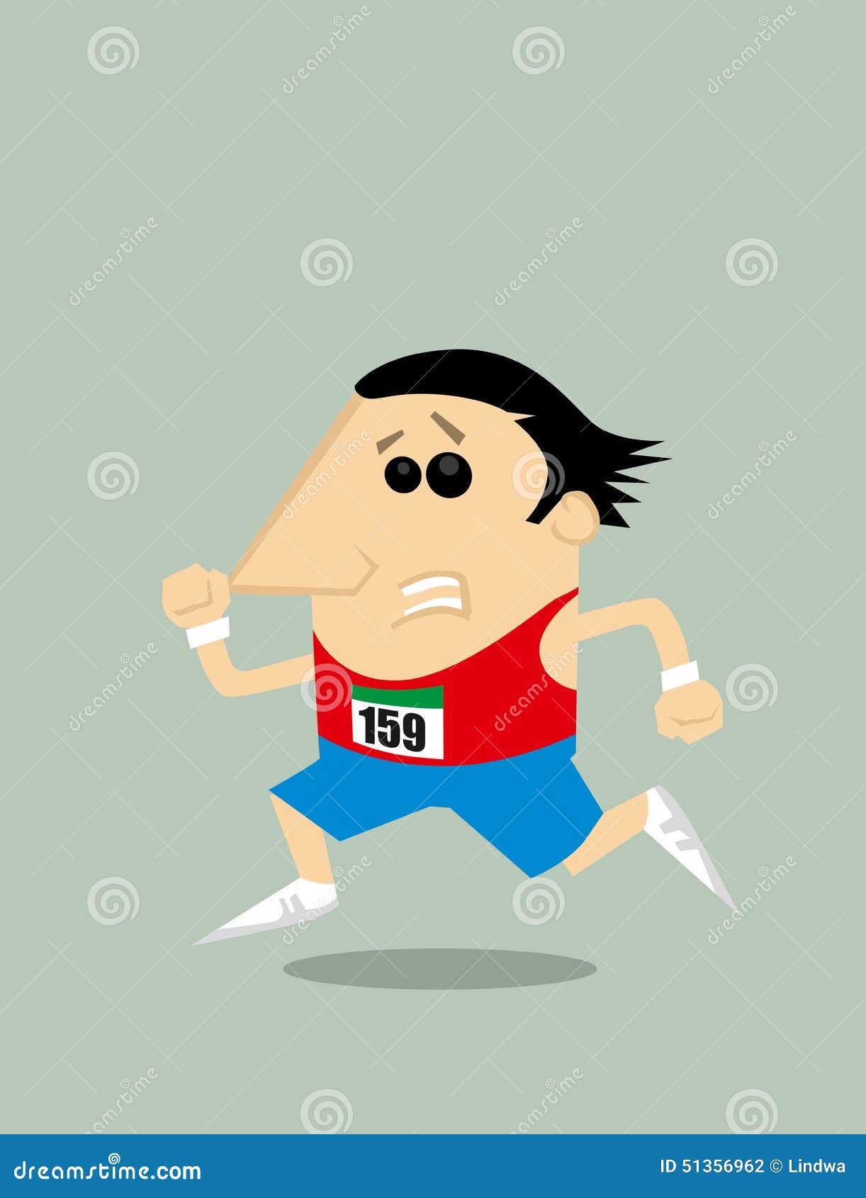Cartoon Runner | CartoonDealer.com #65409367
