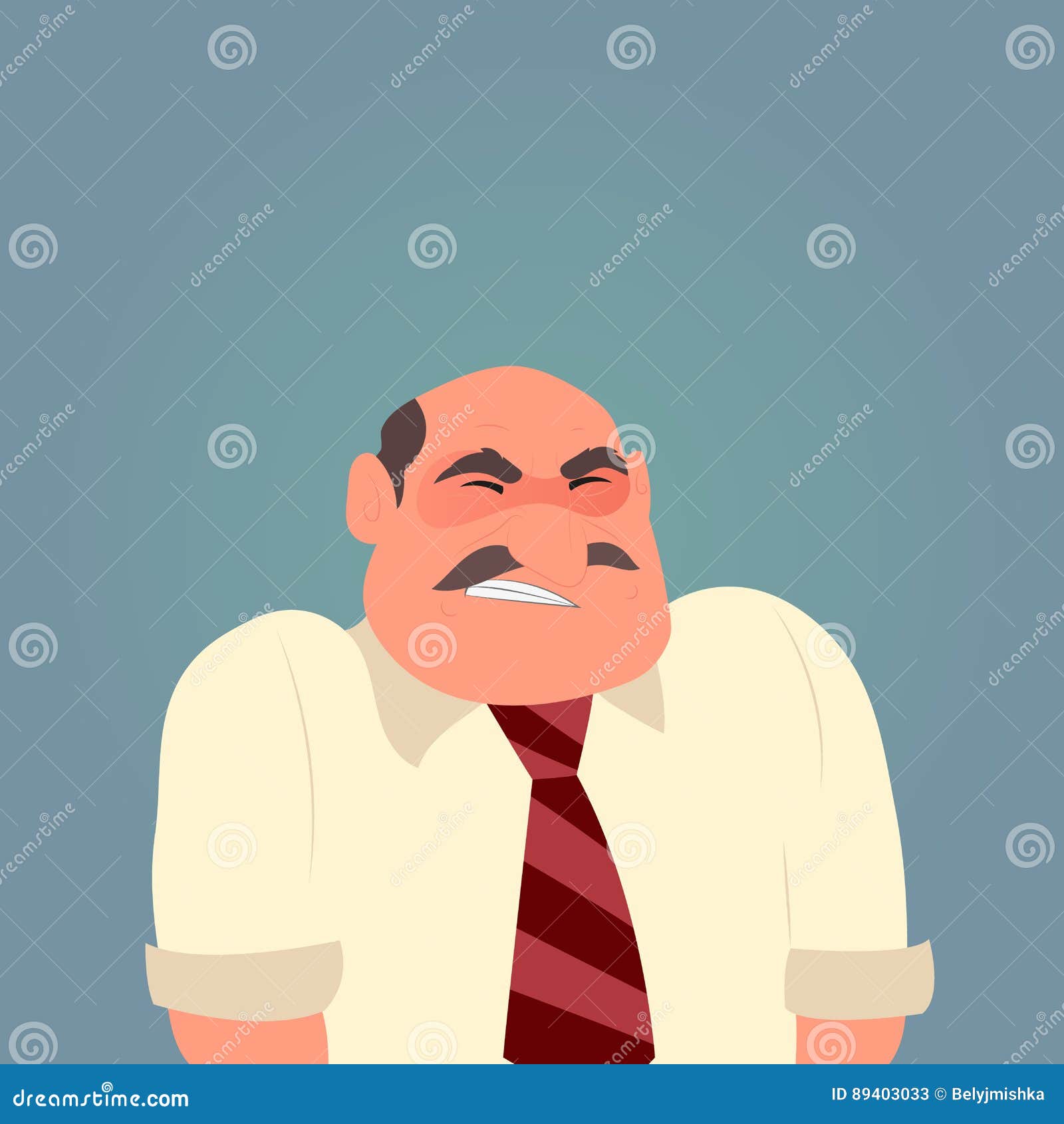 Cartoon sad man character stock vector. Illustration of emotion - 89403033